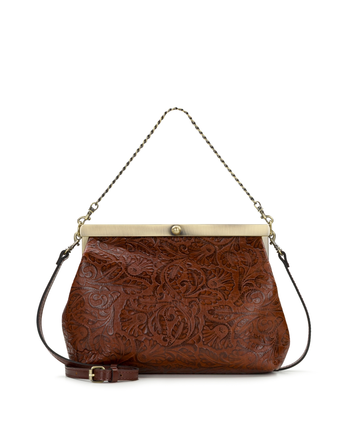 Click here for Patricia Nash Vilaine Brazilian Supple Tooled Leat... prices
