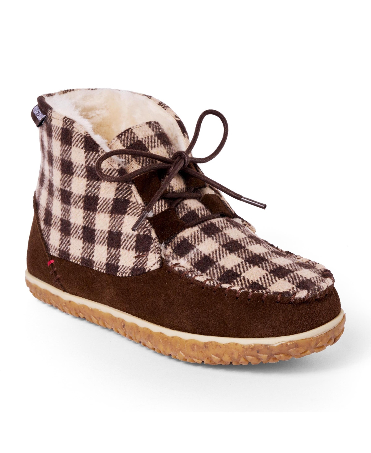 Click here for Minnetonka Womens Torrey Lace-up Slipper Booties -... prices
