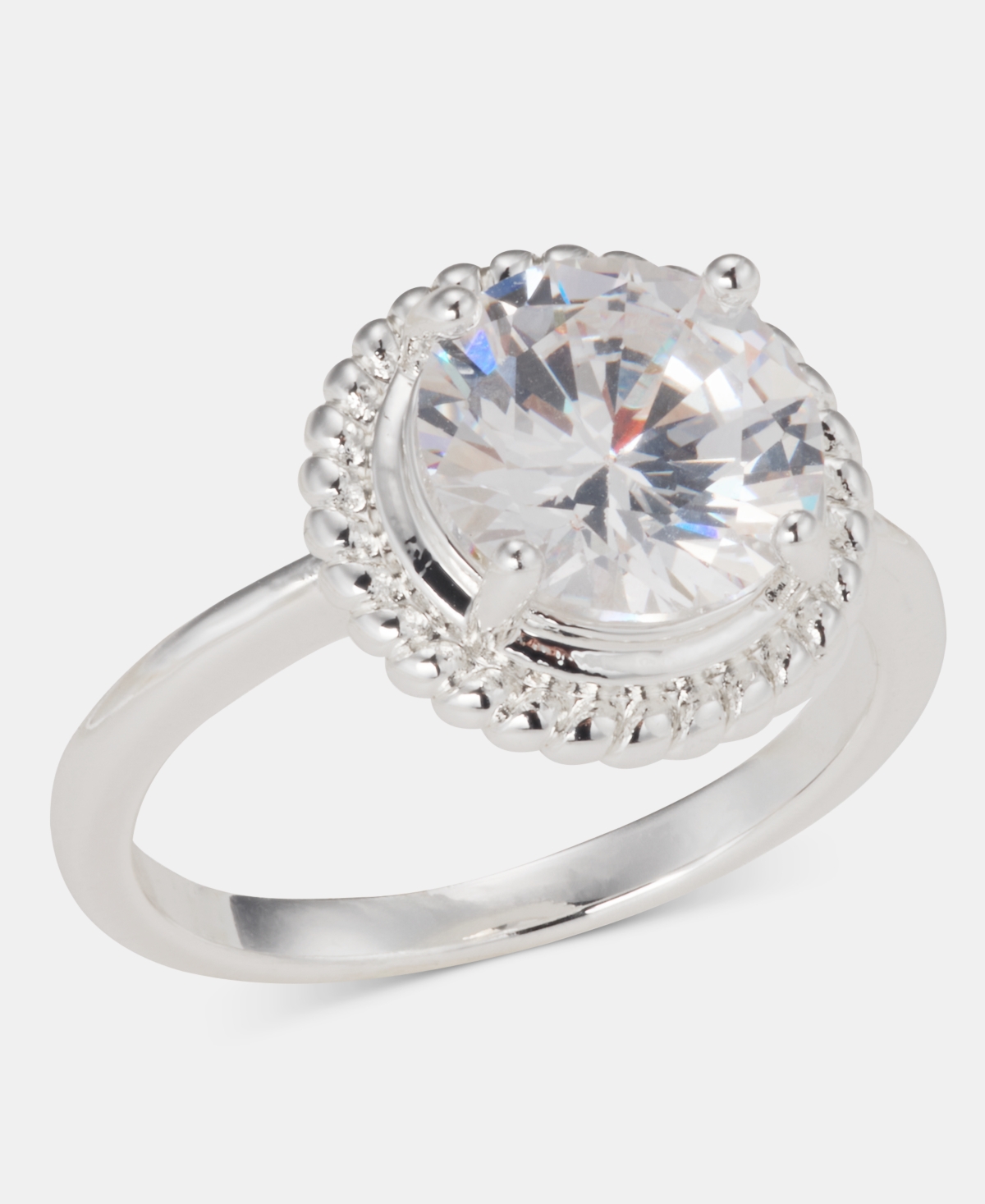 Click here for Charter Club Cubic Zirconia Round Halo Ring  Macys... prices