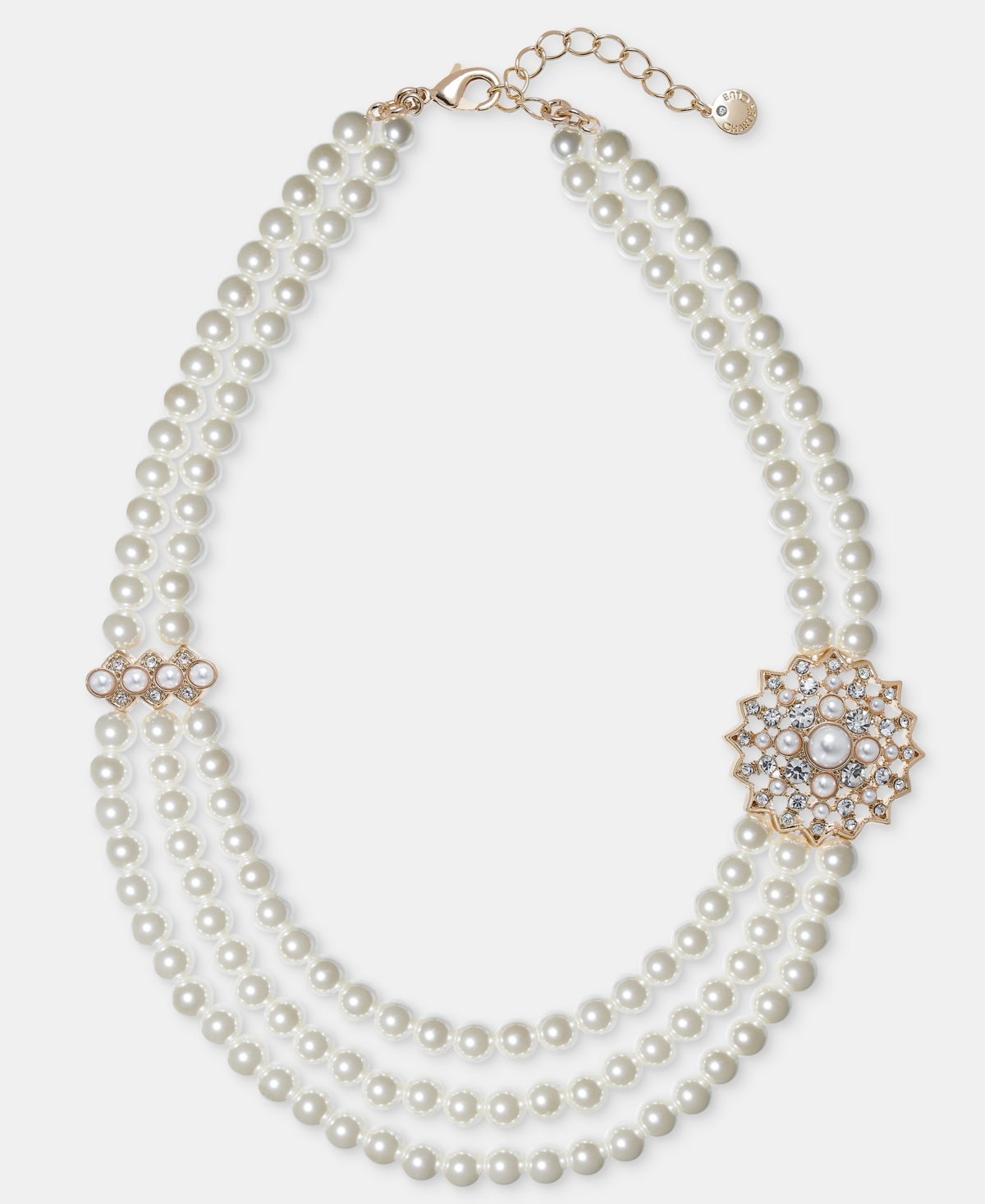 Click here for Charter Club Three-Row Drama Necklace  Macys Exclu... prices