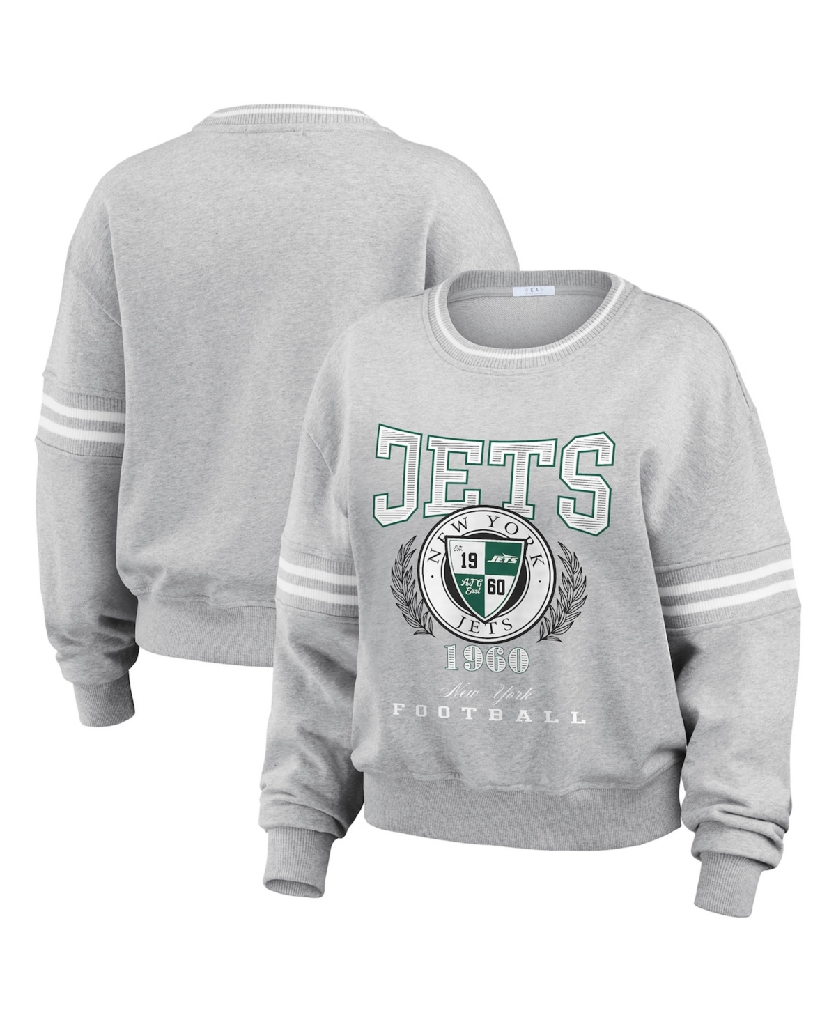 Click here for Wear by Erin Andrews Womens Heather Gray New York... prices