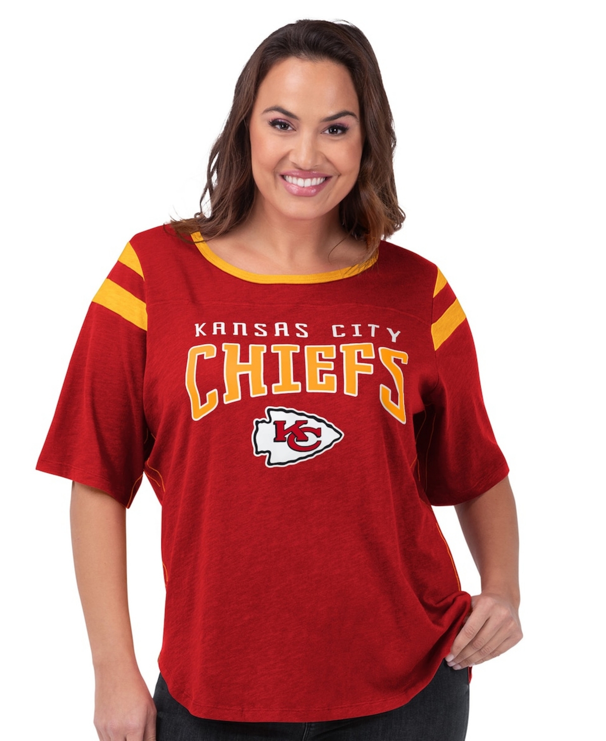 Click here for G-iii 4Her by Carl Banks Womens Red Kansas City Ch... prices