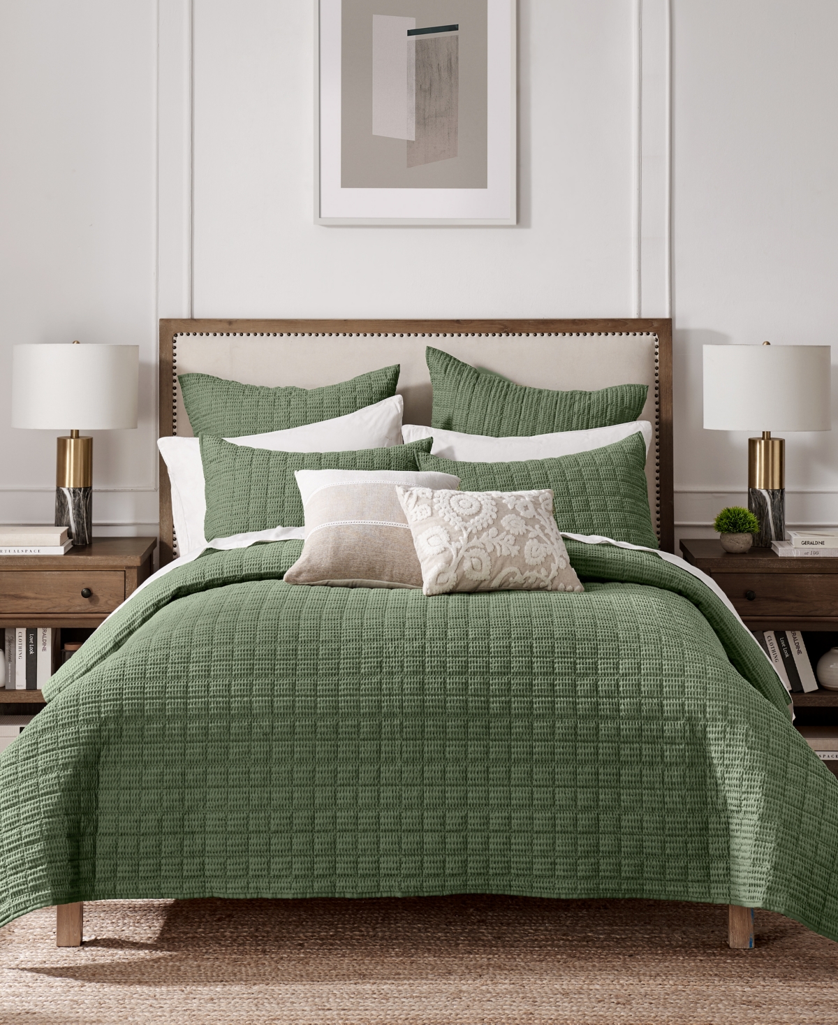 Click here for Levtex Cloud Waffle Textured 3-Pc. Quilt Set  King... prices