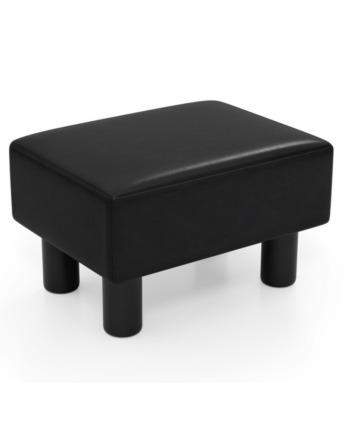 Click here for Gouun Small Rectangular Faux Leather Storage Ottom... prices