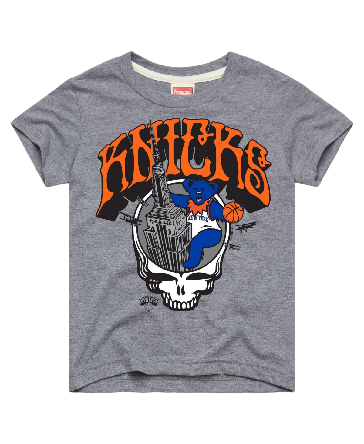 Click here for Homage Toddler Charcoal New York Knicks x The Simp... prices