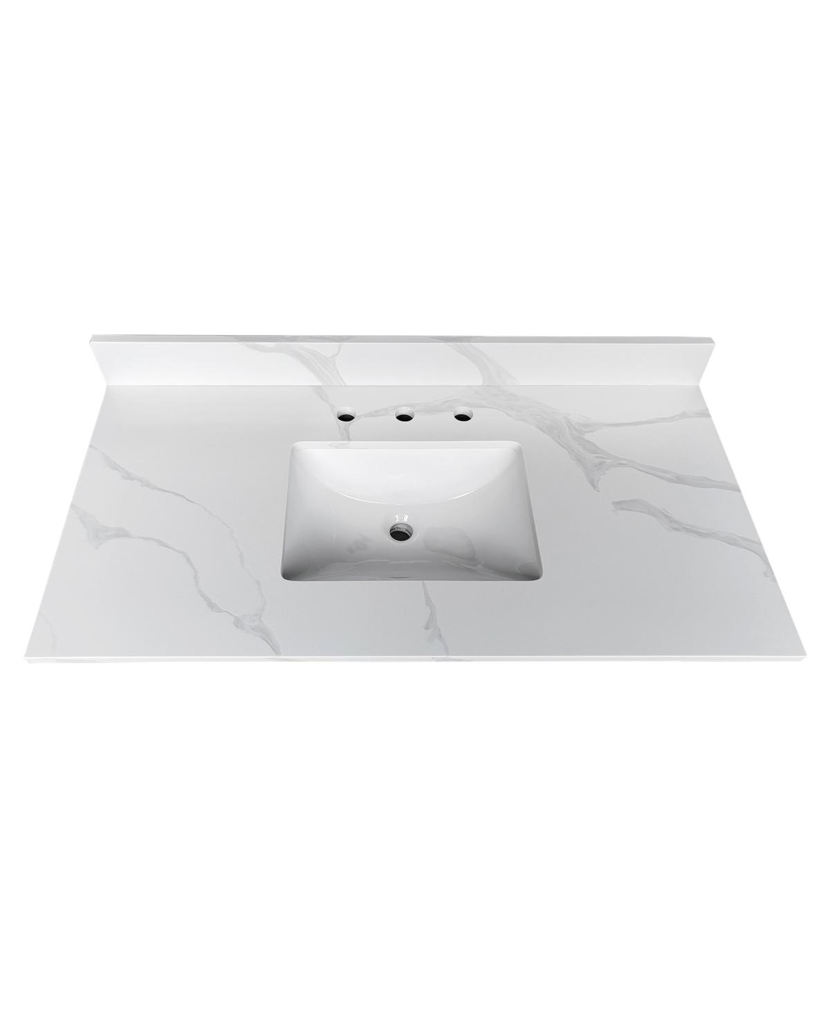 Click here for Sillysis Quartz Bathroom Vanity Top with Undermoun... prices
