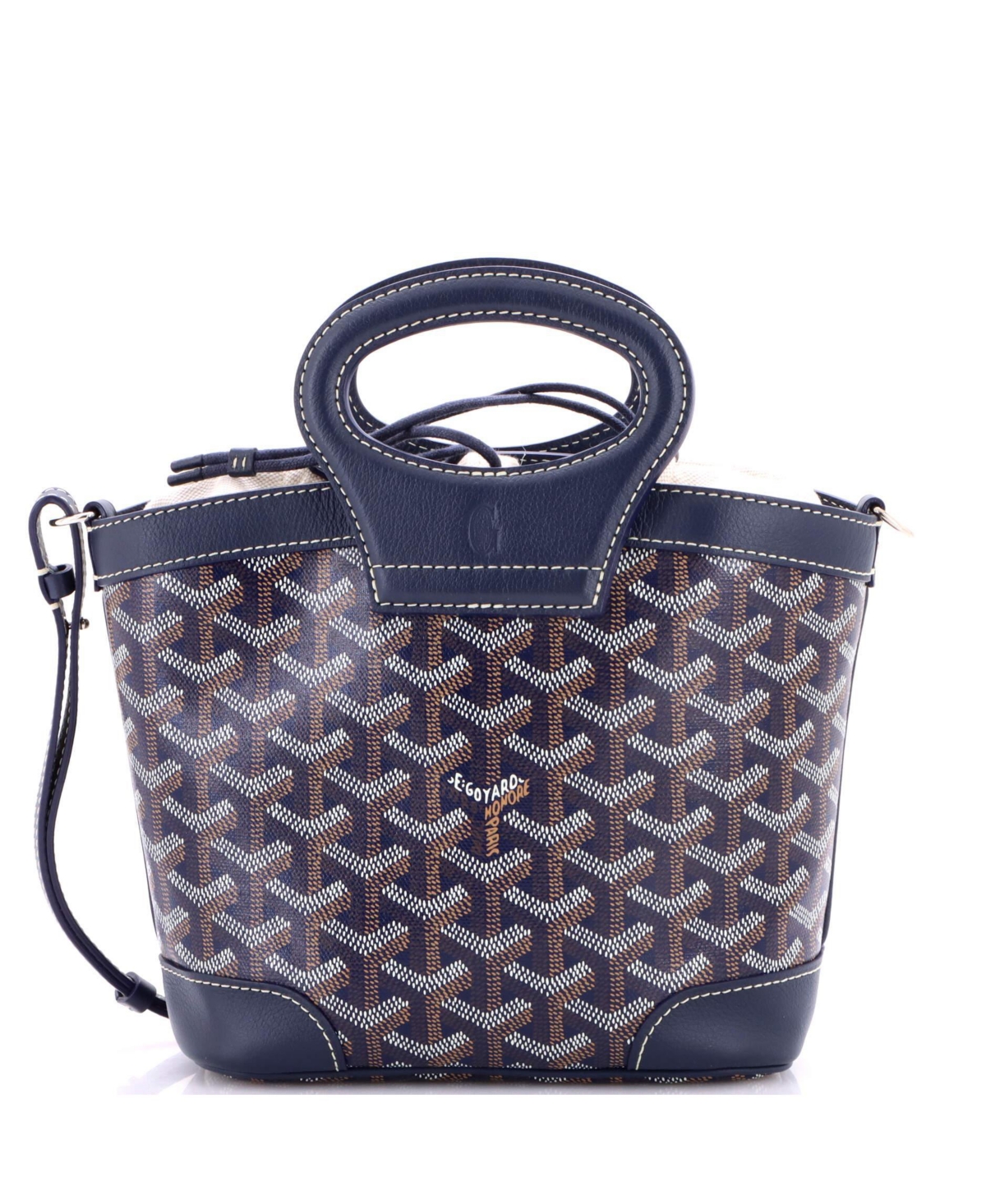 Click here for Pre-Owned Goyard Mini Beluga Bag Coated Canvas - B... prices