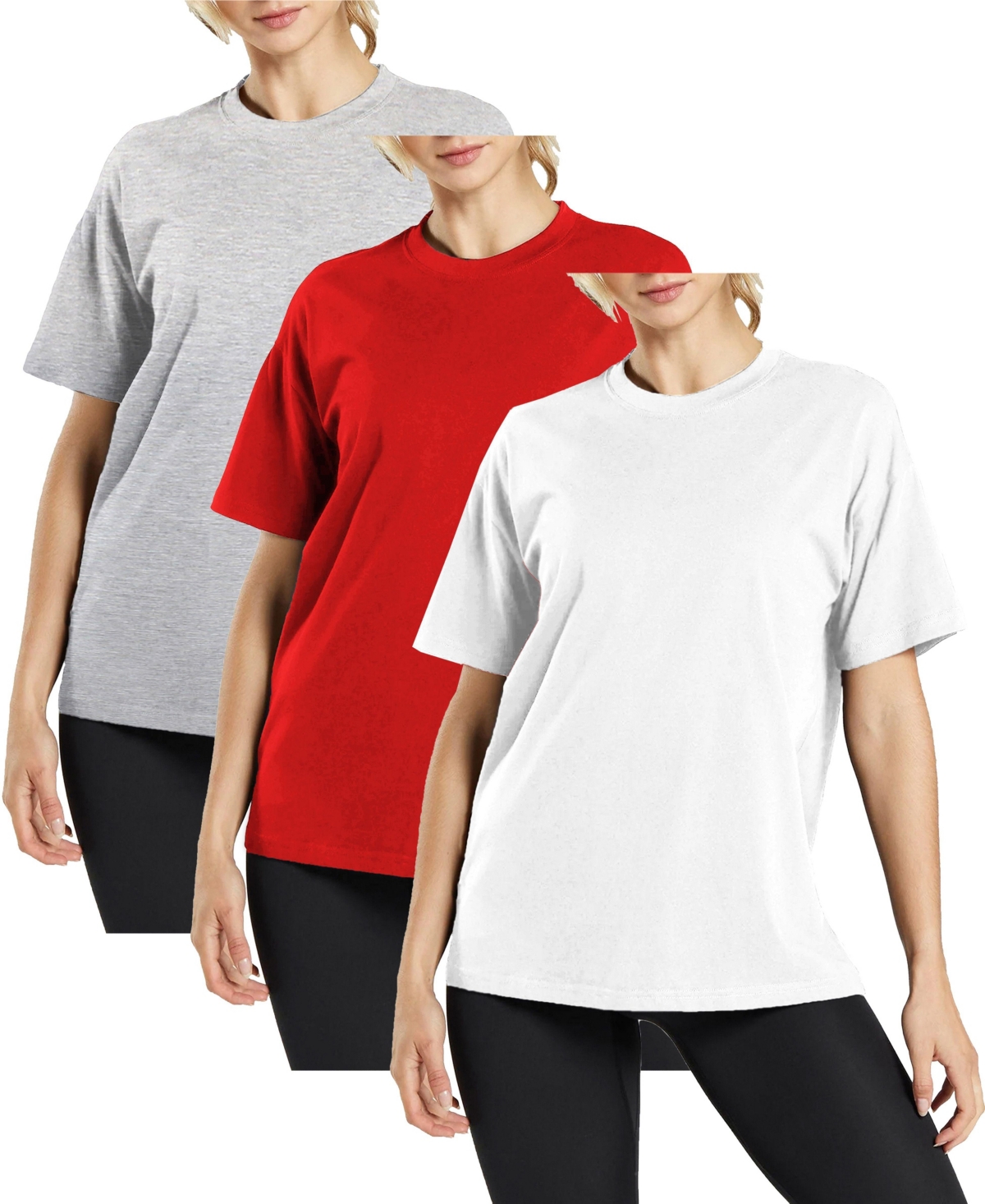 Click here for Blue Ice Womens Loose Fit Short Sleeve Crew Neck S... prices