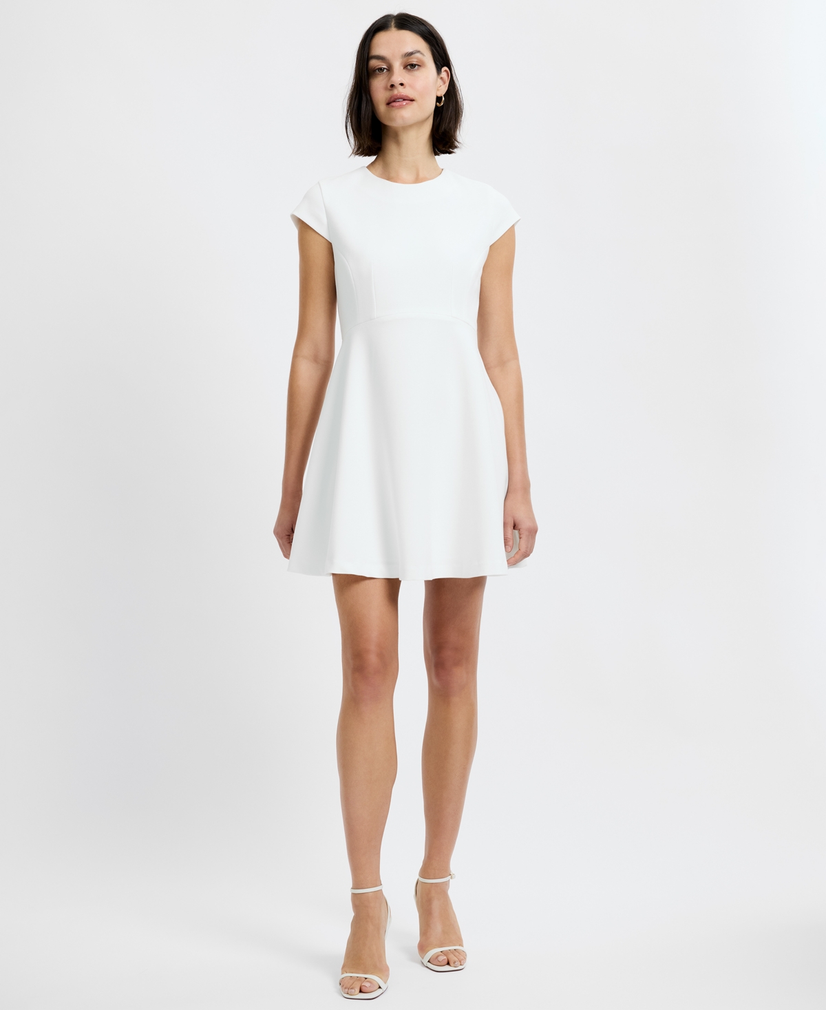 Click here for French Connection Womens Whisper Cap-Sleeve Mini D... prices