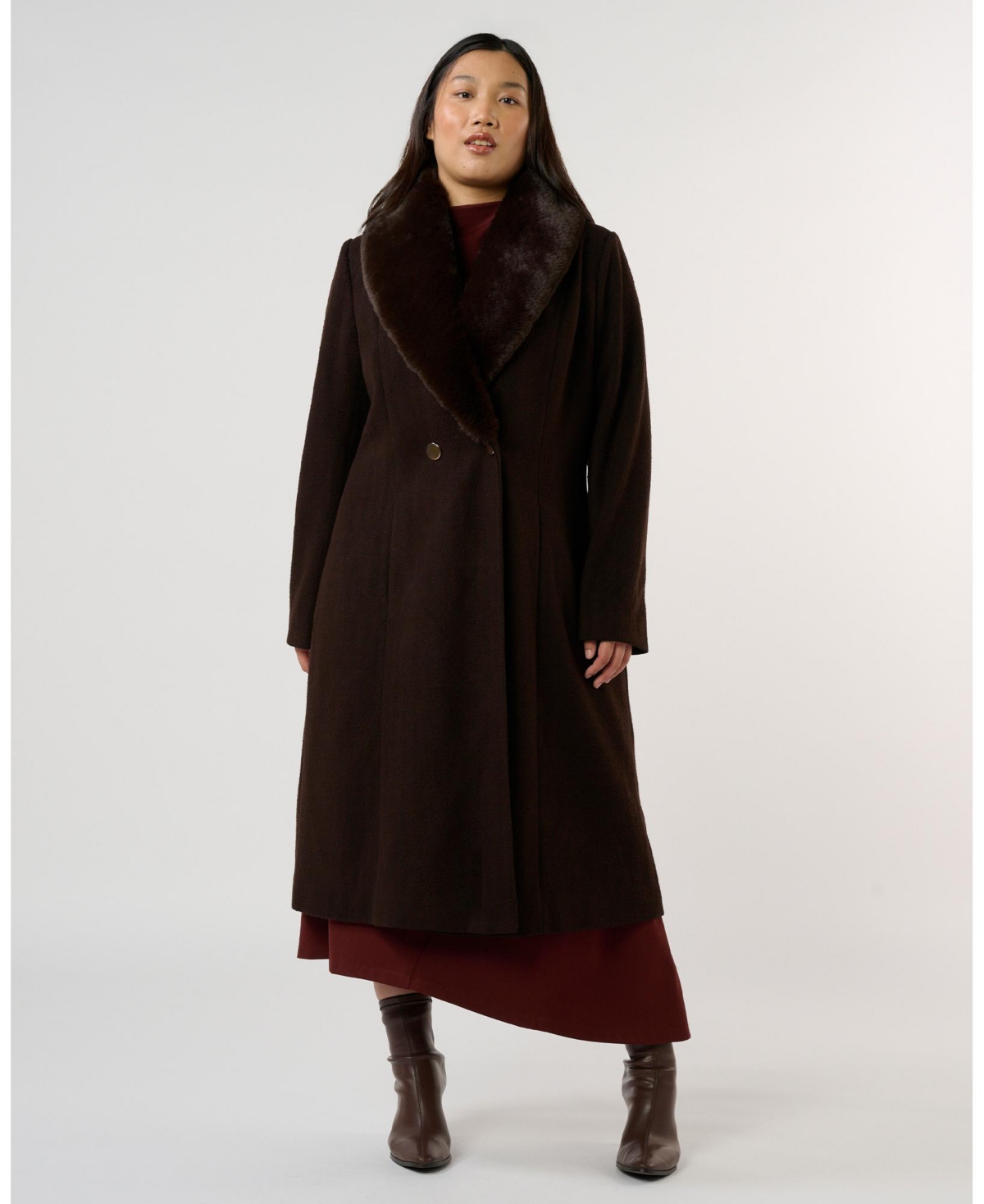 Click here for Estelle Womens Alastair Coat - Mocha prices