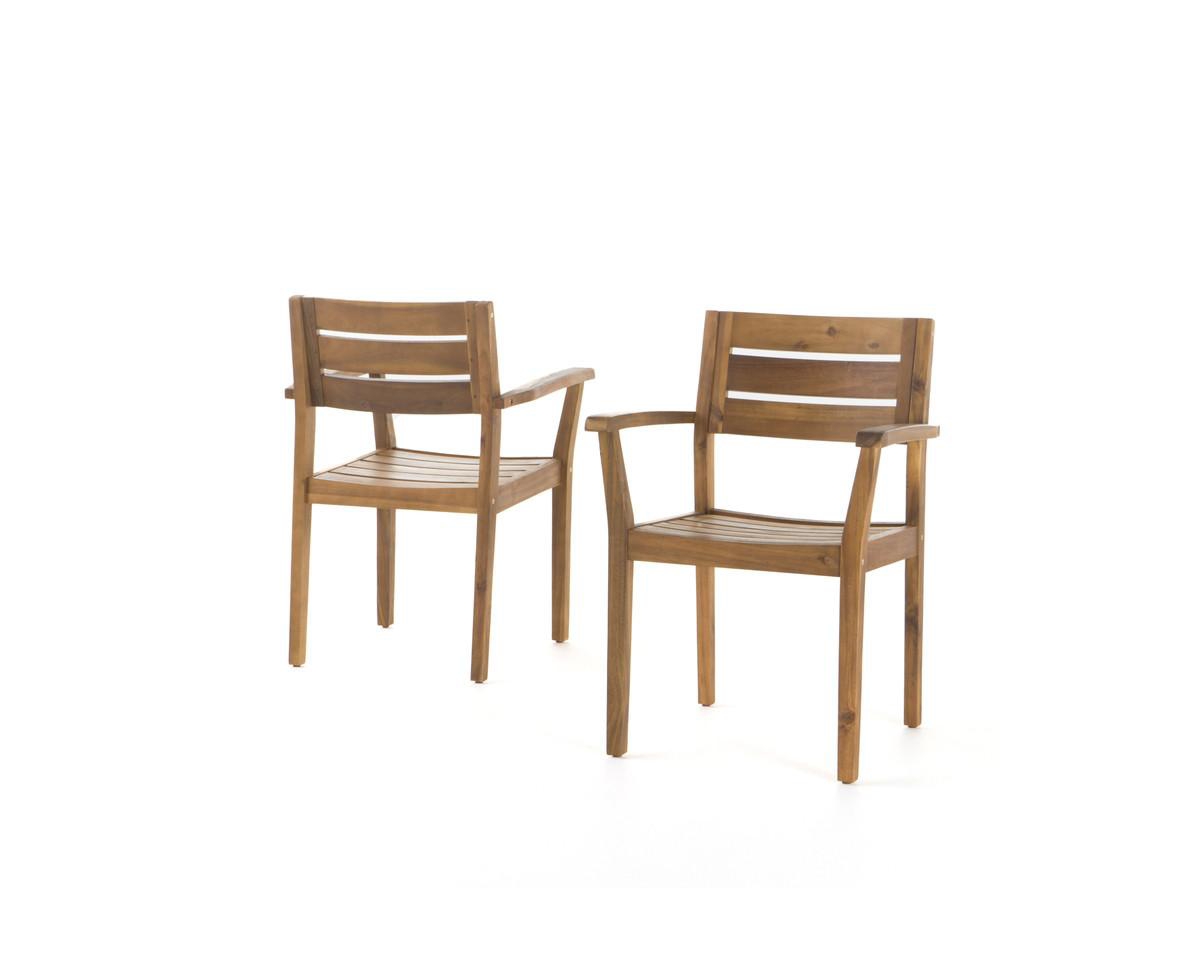 Click here for sumyeg Stamford Dining Chairs Set of 2  Acacia Woo... prices
