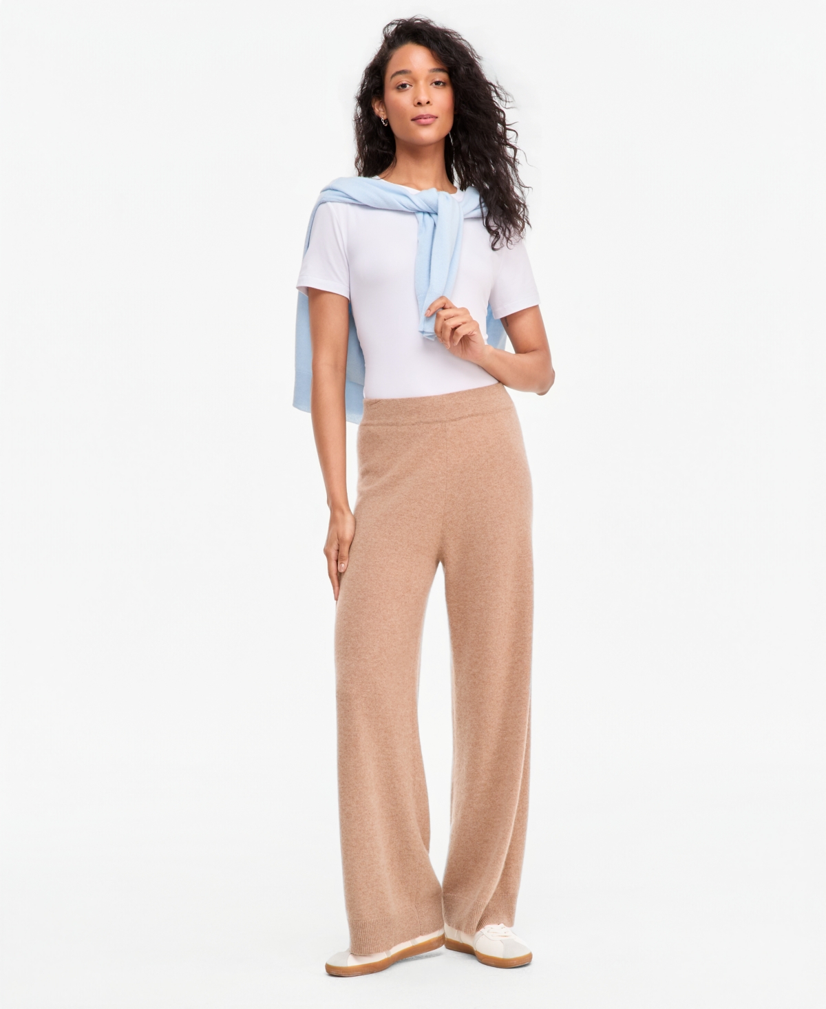 Click here for Charter Club Womens 100 Cashmere Pull-On Wide-Leg... prices
