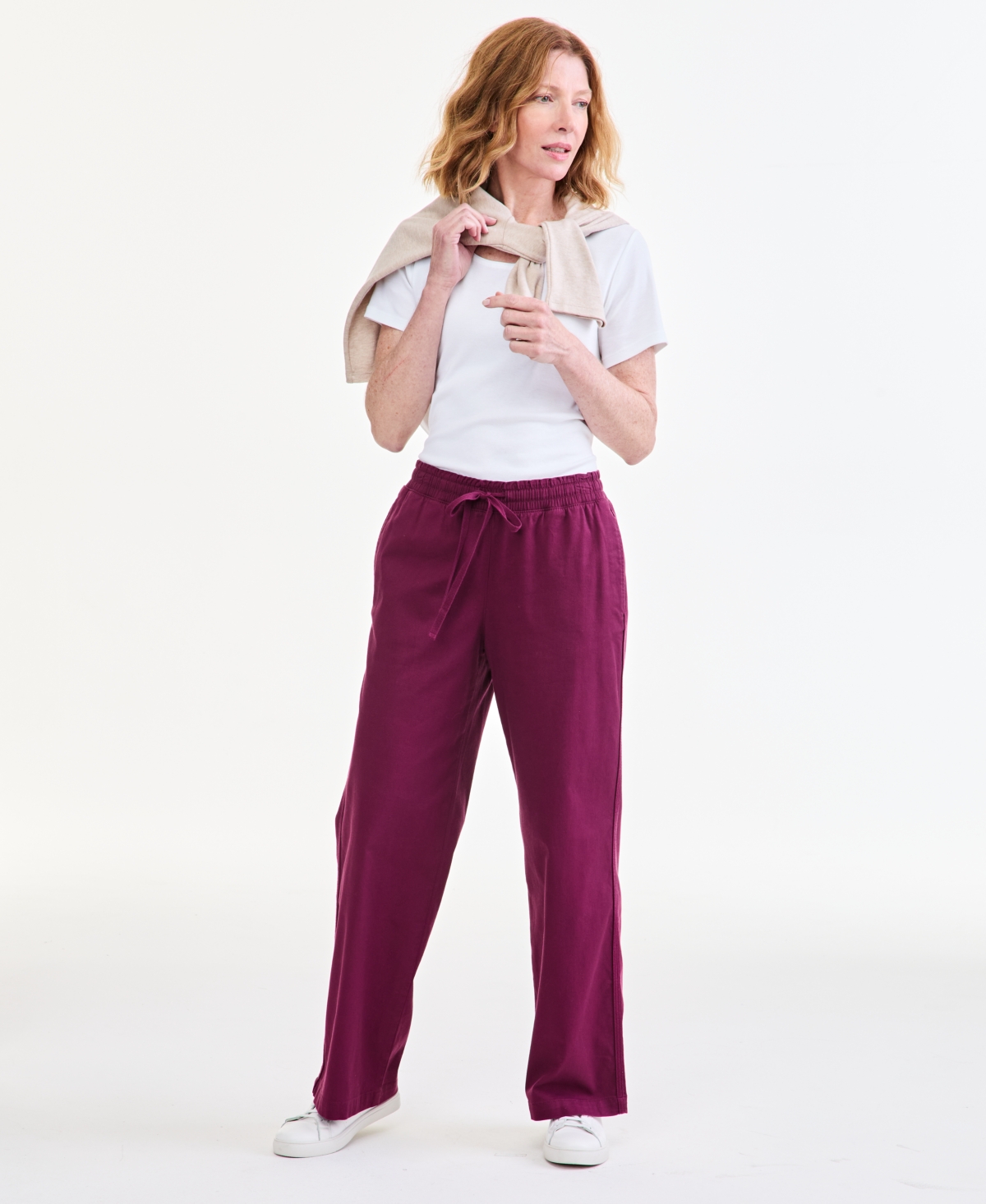 Click here for Style & Co Womens Wide-Leg Pull-On Pants  Macys Ex... prices