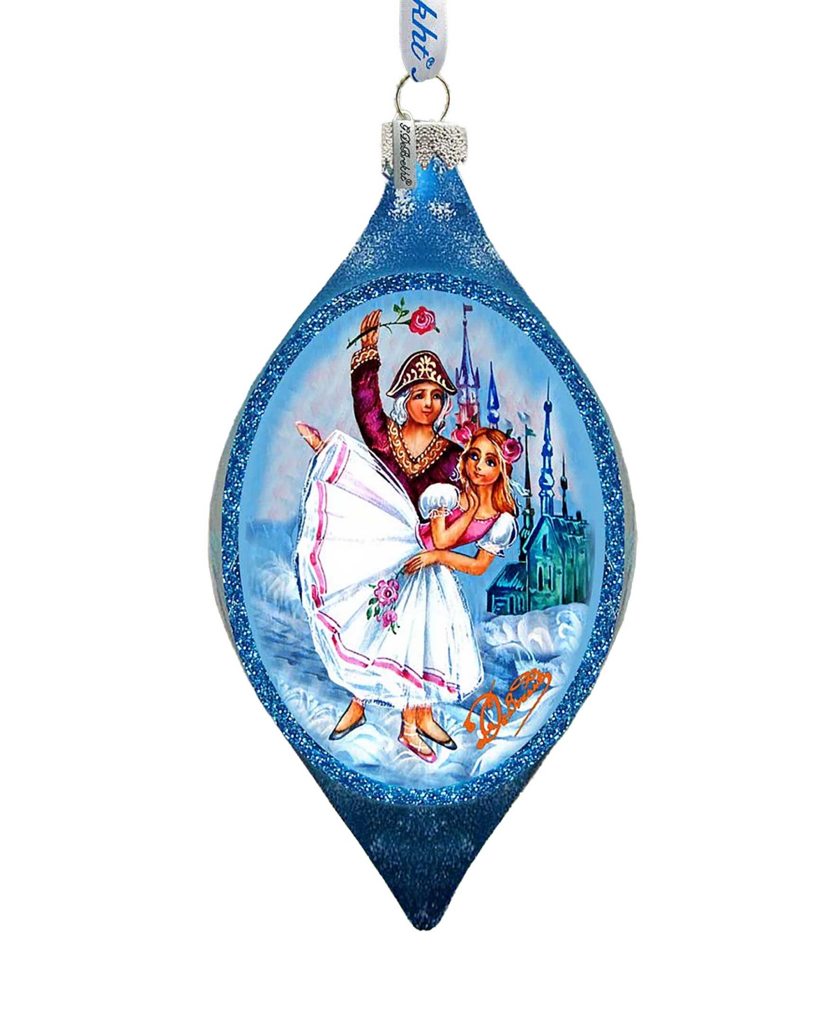 Click here for G.DeBrekht Nutcracker Dance Drop Glass Ornament -... prices