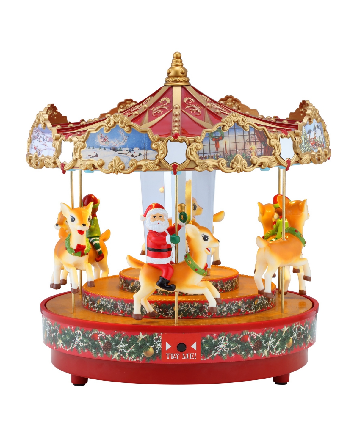 Click here for Mr. Christmas 11 Classic Christmas Carousel - Mult... prices