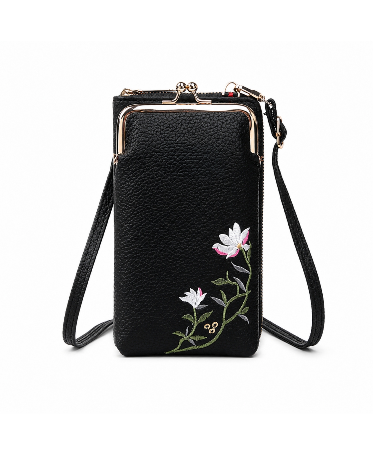 Click here for Clarissa Clip Zip Travel Wallet - Black prices