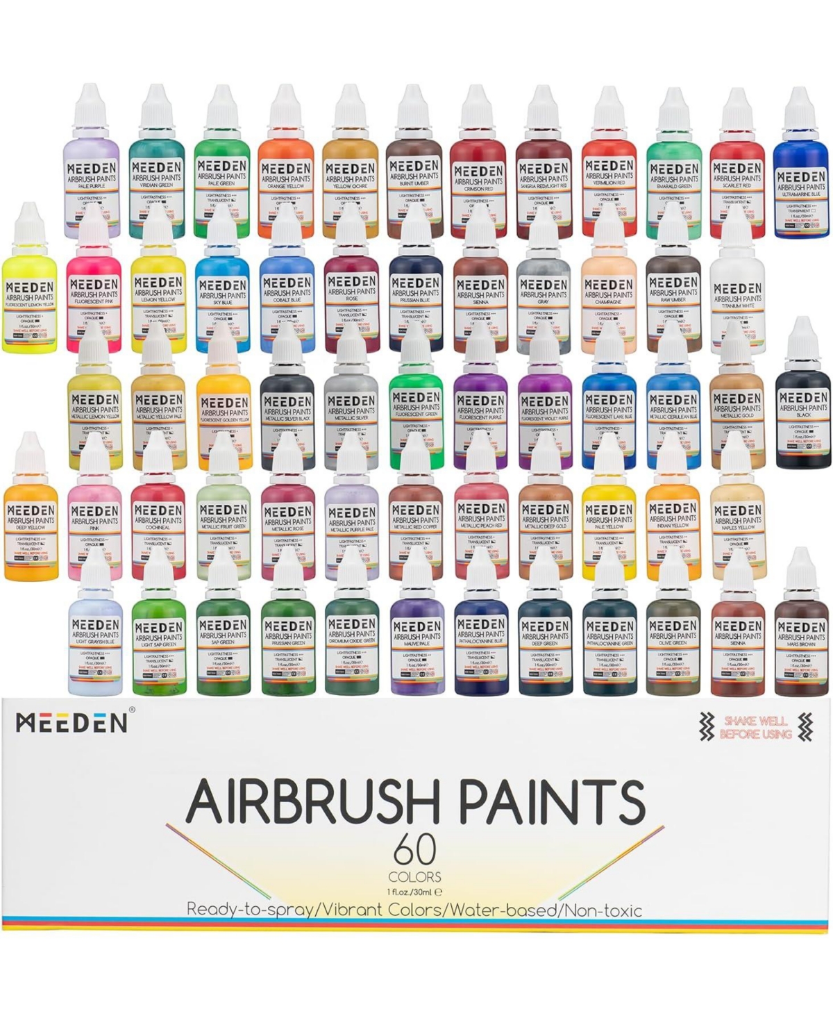 Click here for Meeden Acrylic Airbrush Paint prices