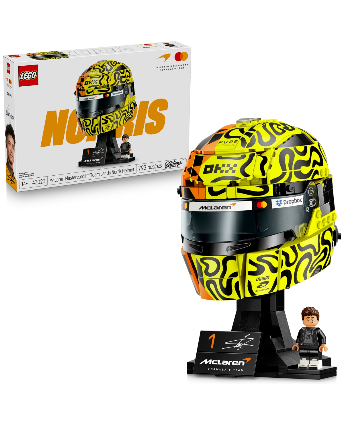 Click here for Lego Editions McLaren Mastercard F1 Team Lando Nor... prices