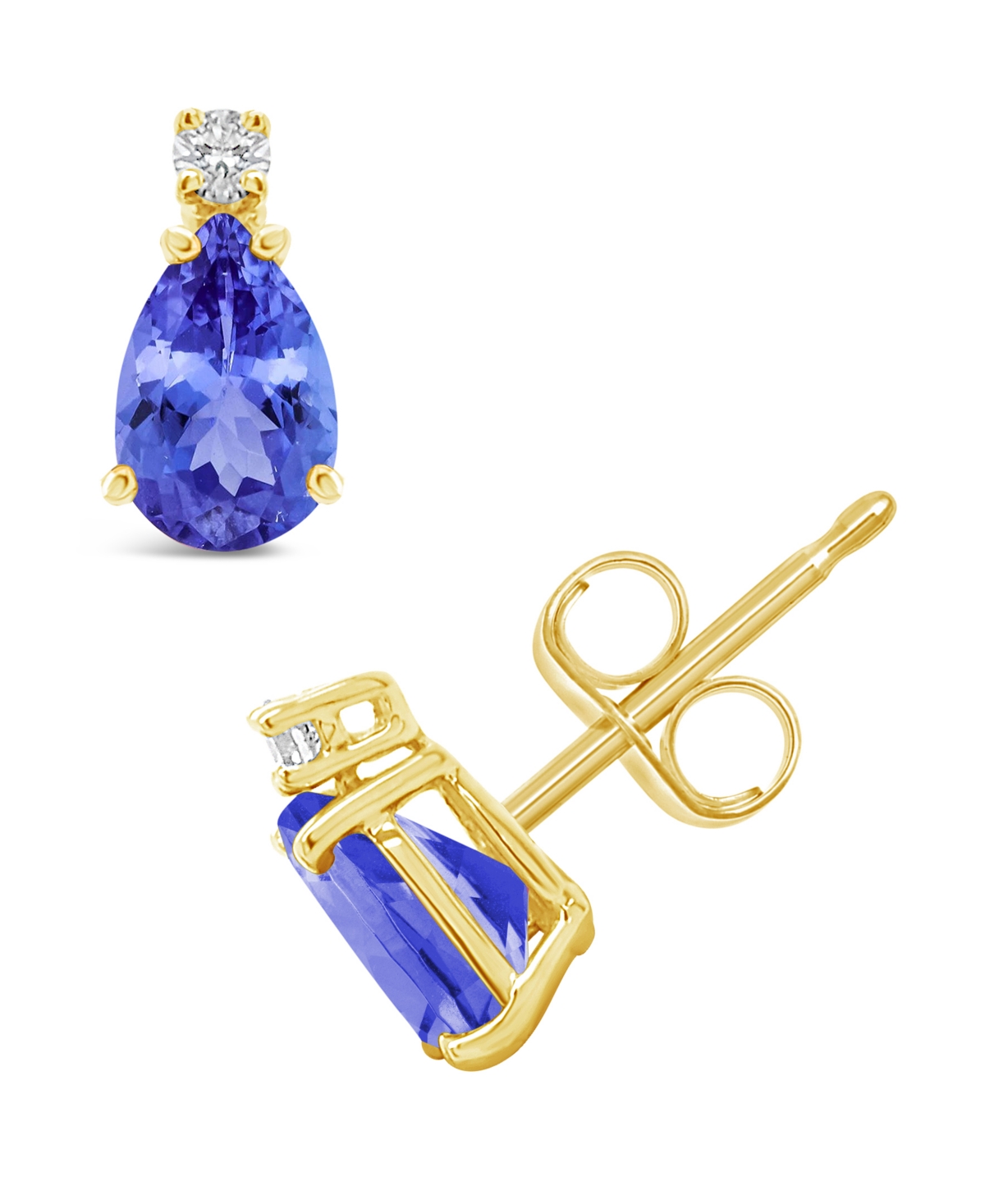 Click here for Sapphire (1 ct. t.w.) & Diamond Accent Stud Earrin... prices