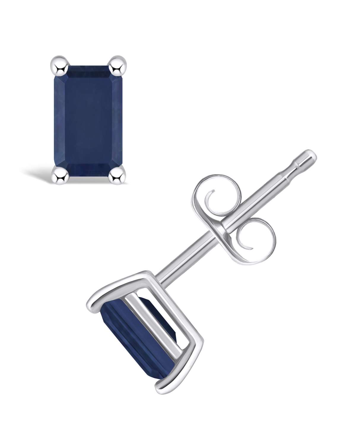 Click here for Tanzanite Stud Earrings (1/2 ct. t.w.) in 14k Whit... prices
