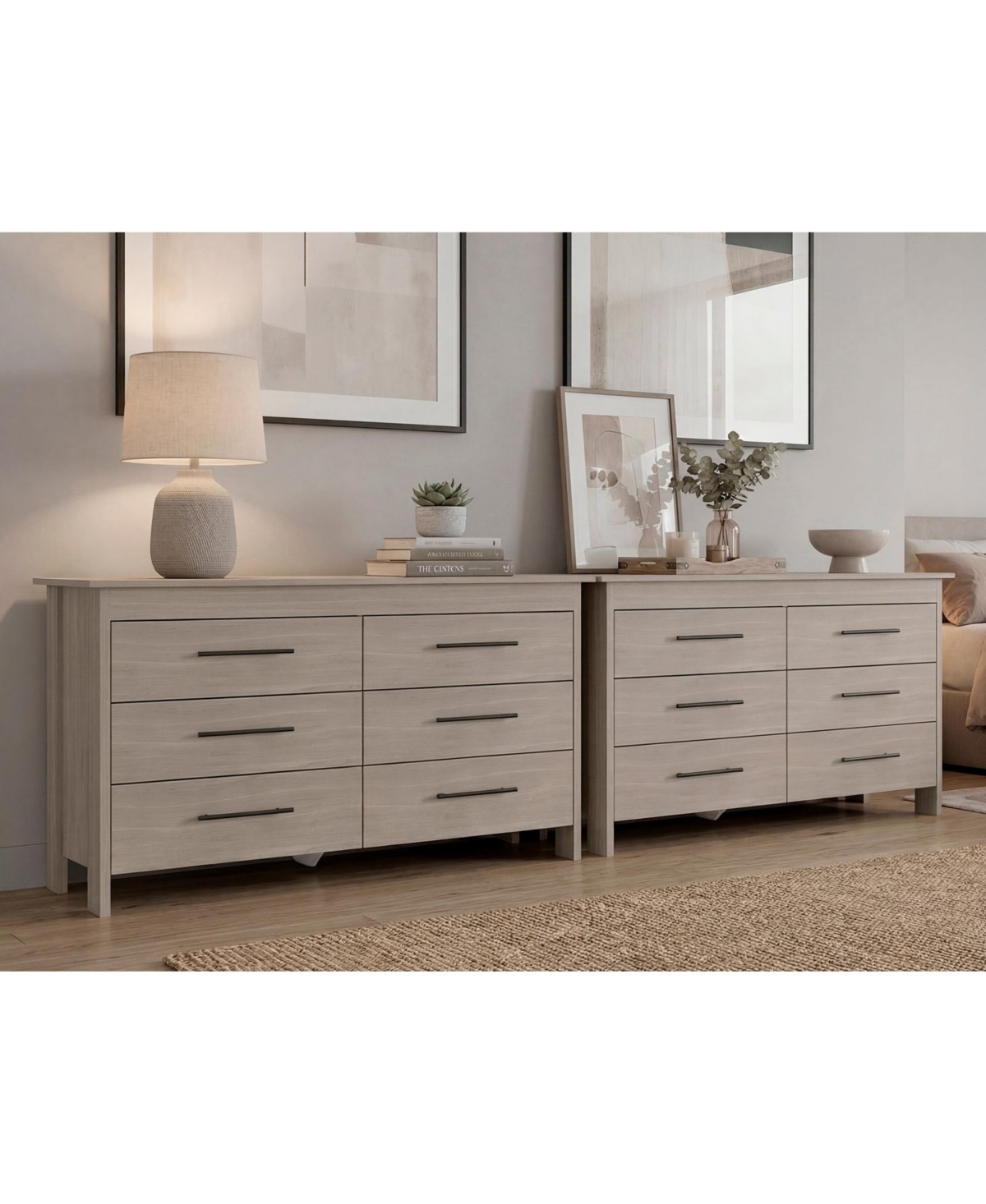 Click here for Fm Furniture Anson Set of 2 Dressers â Modern Be... prices