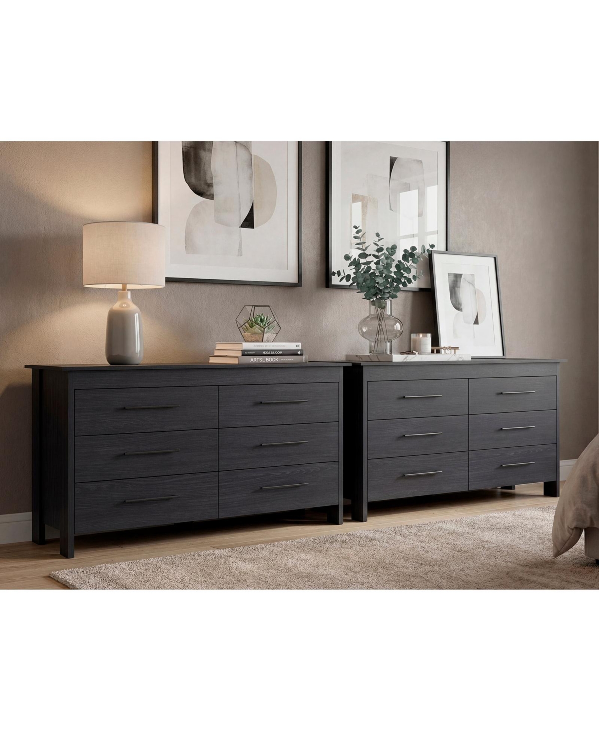 Click here for Fm Furniture Anson Set of 2 Dressers â Modern Be... prices