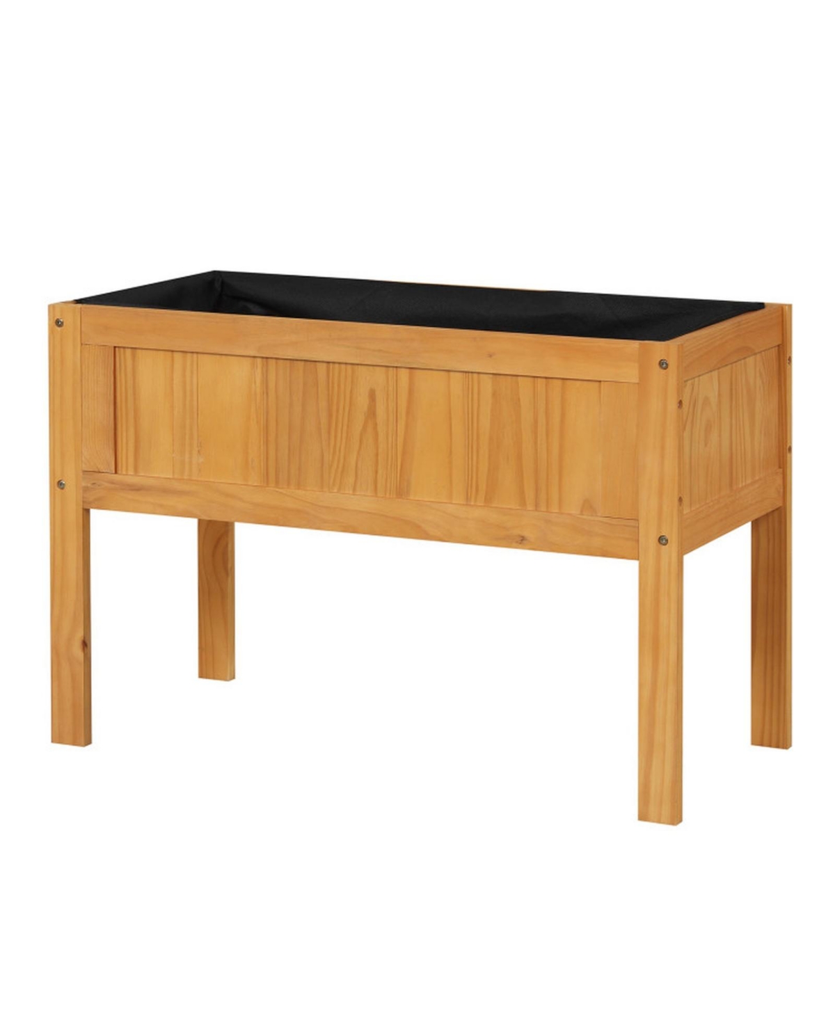 Click here for Gouun Elevated Wood Raised Garden Bed with Liner a... prices