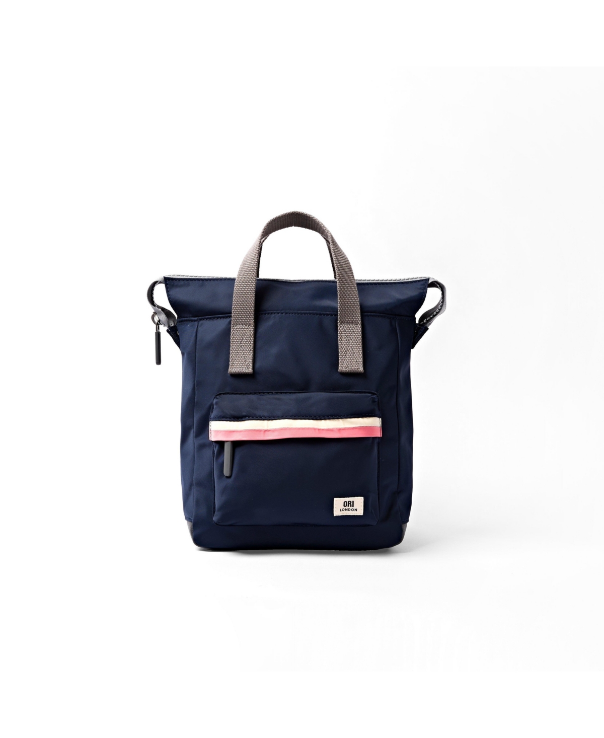 Click here for Ori London Bantry B Recycled Nylon - Midnight stri... prices