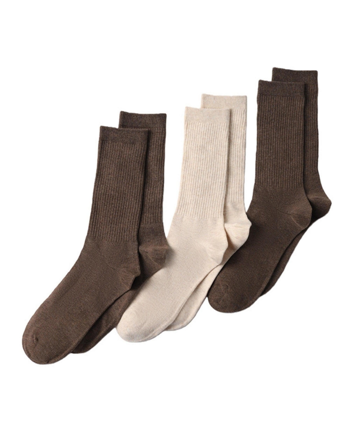 Click here for Lands End Mens Men s 3-Pack Cotton Core Crew Socks... prices