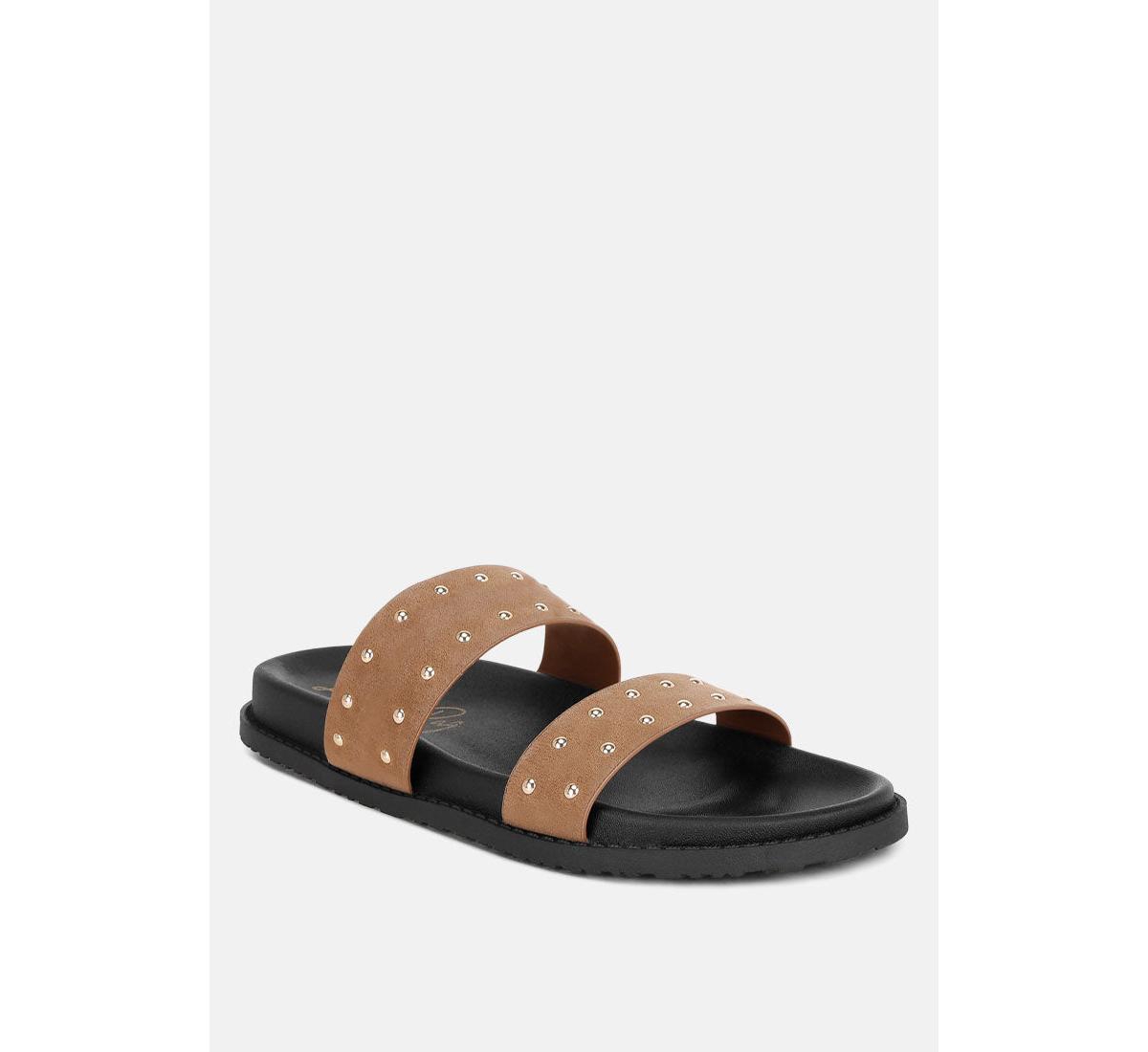 Click here for London Rag Womens Stud Embellished Slip On Flats -... prices