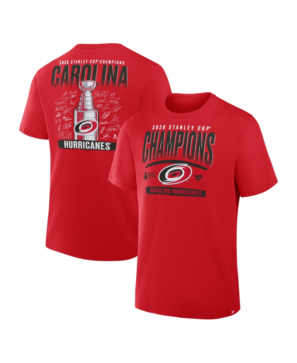 Click here for Fanatics Mens Red Carolina Hurricanes 2026 Nhl Sta... prices