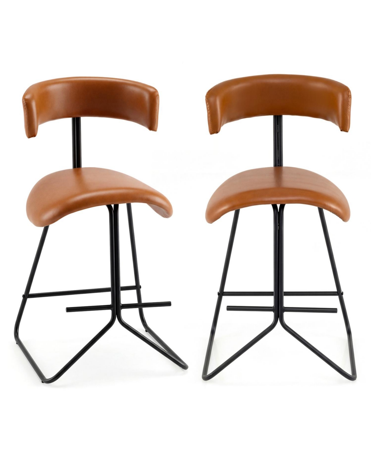 Click here for Slickblue Set of 2 25 Inch Upholstered Counter Hei... prices
