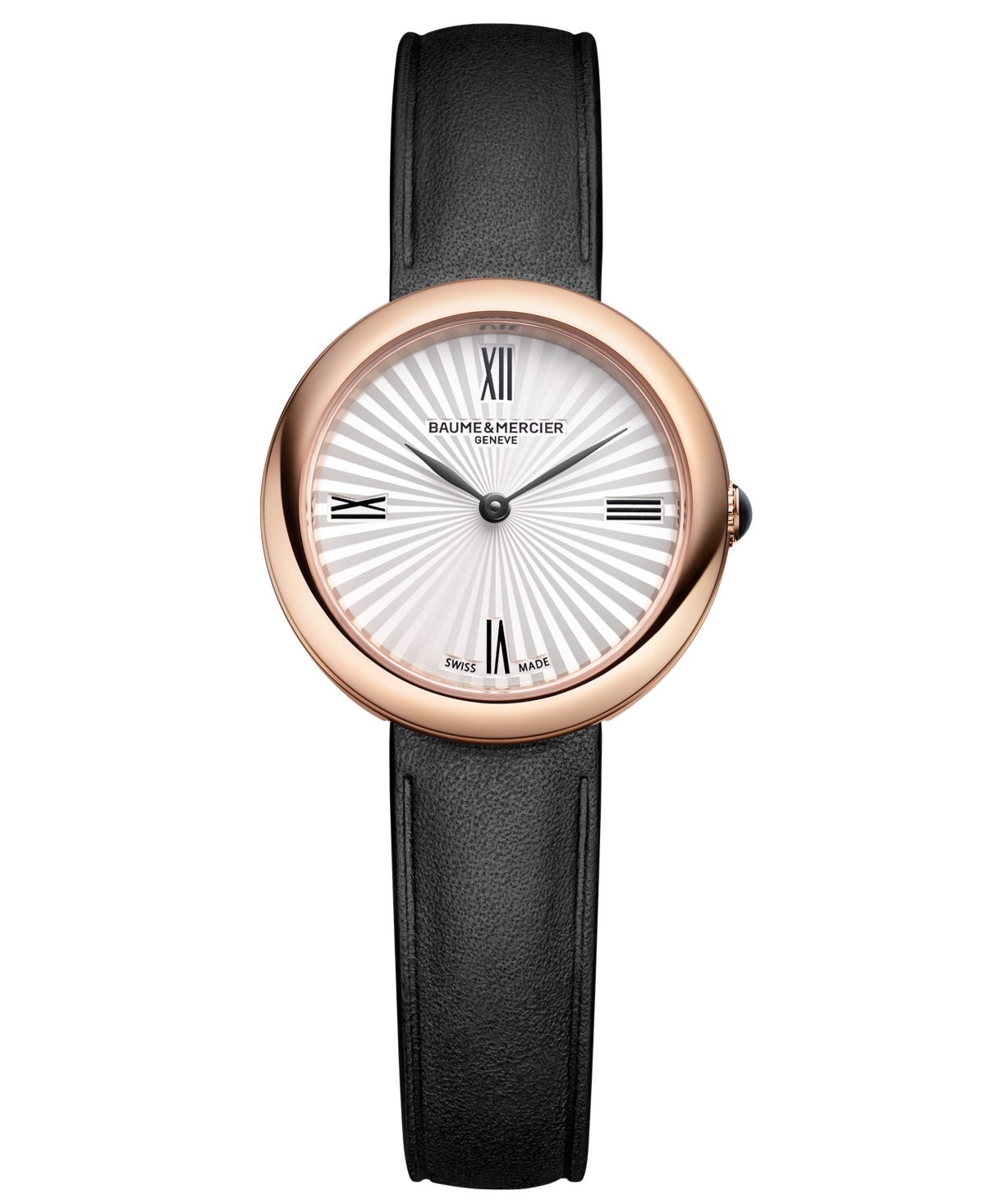 Click here for Baume & Mercier Womens De Joia Quartz Black Leathe... prices
