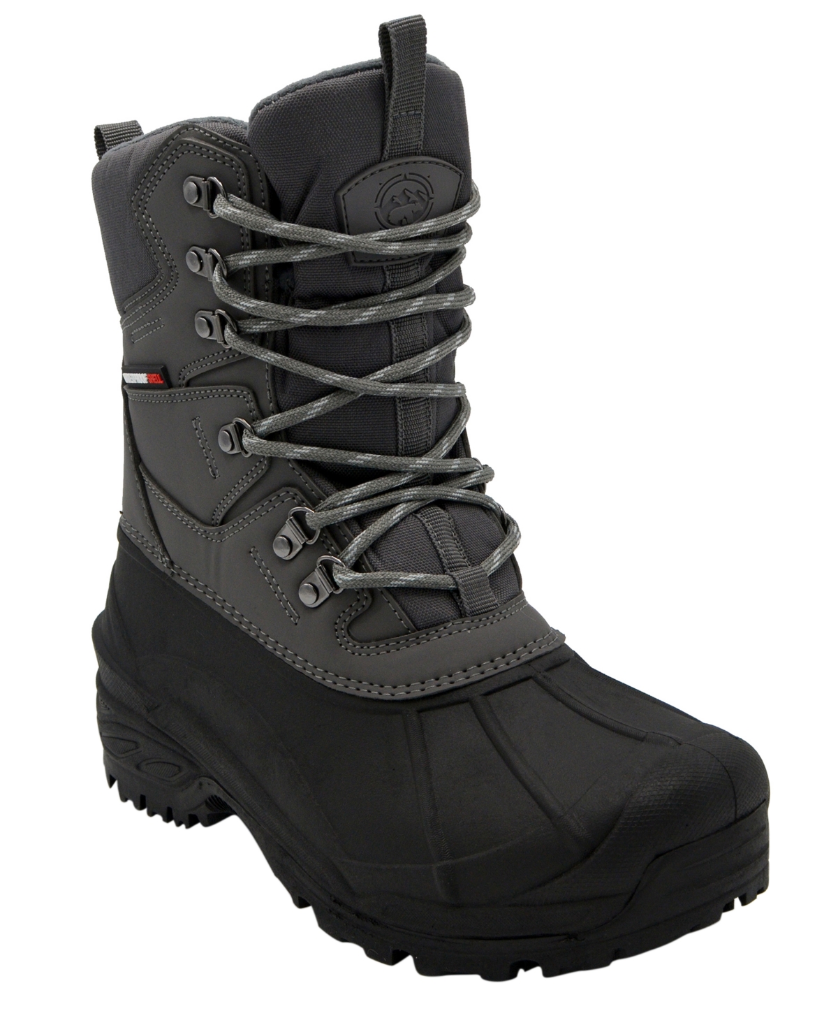 Click here for Polar Range Mens Lace-Up Boots - Gray prices