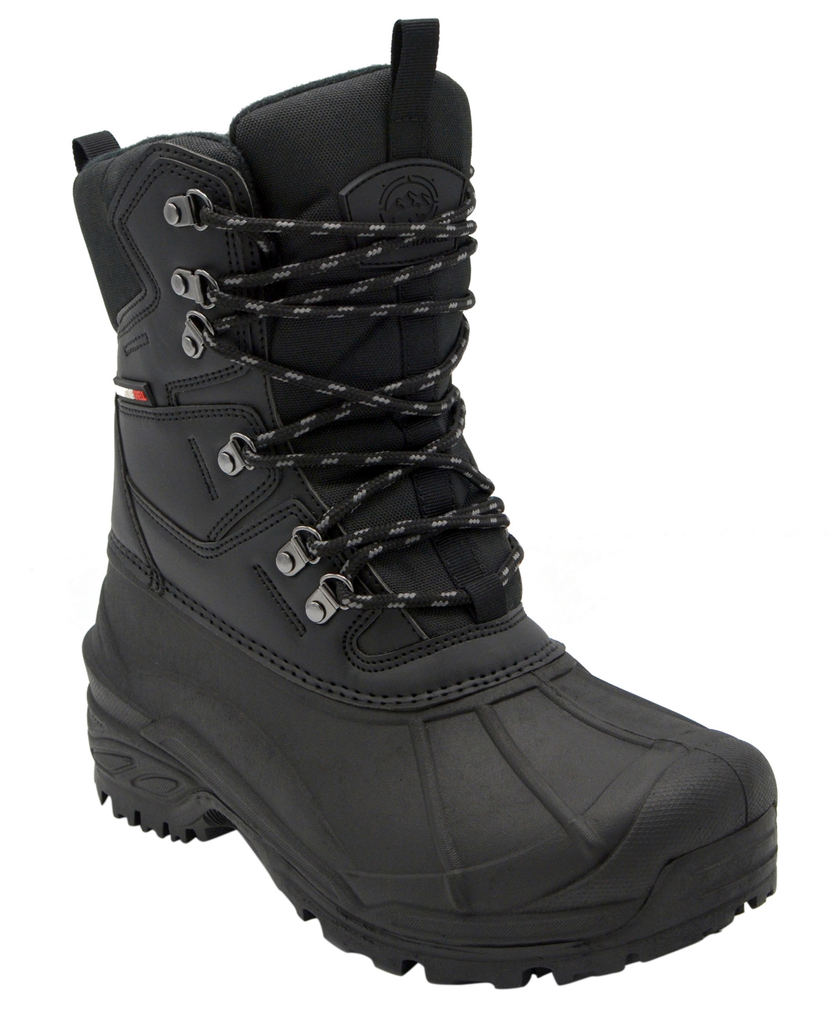 Click here for Polar Range Mens Lace-Up Boots - Black prices