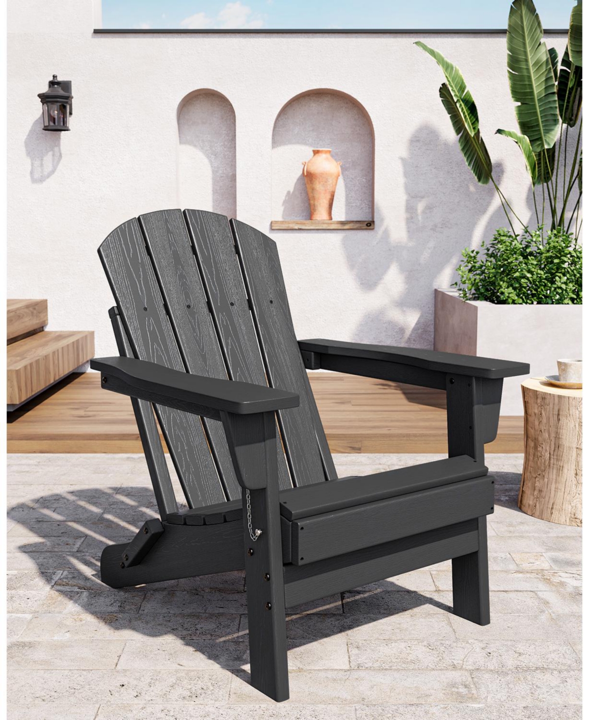Click here for homfan Foldable Adirondack Chair  Hdpe All-Weather... prices