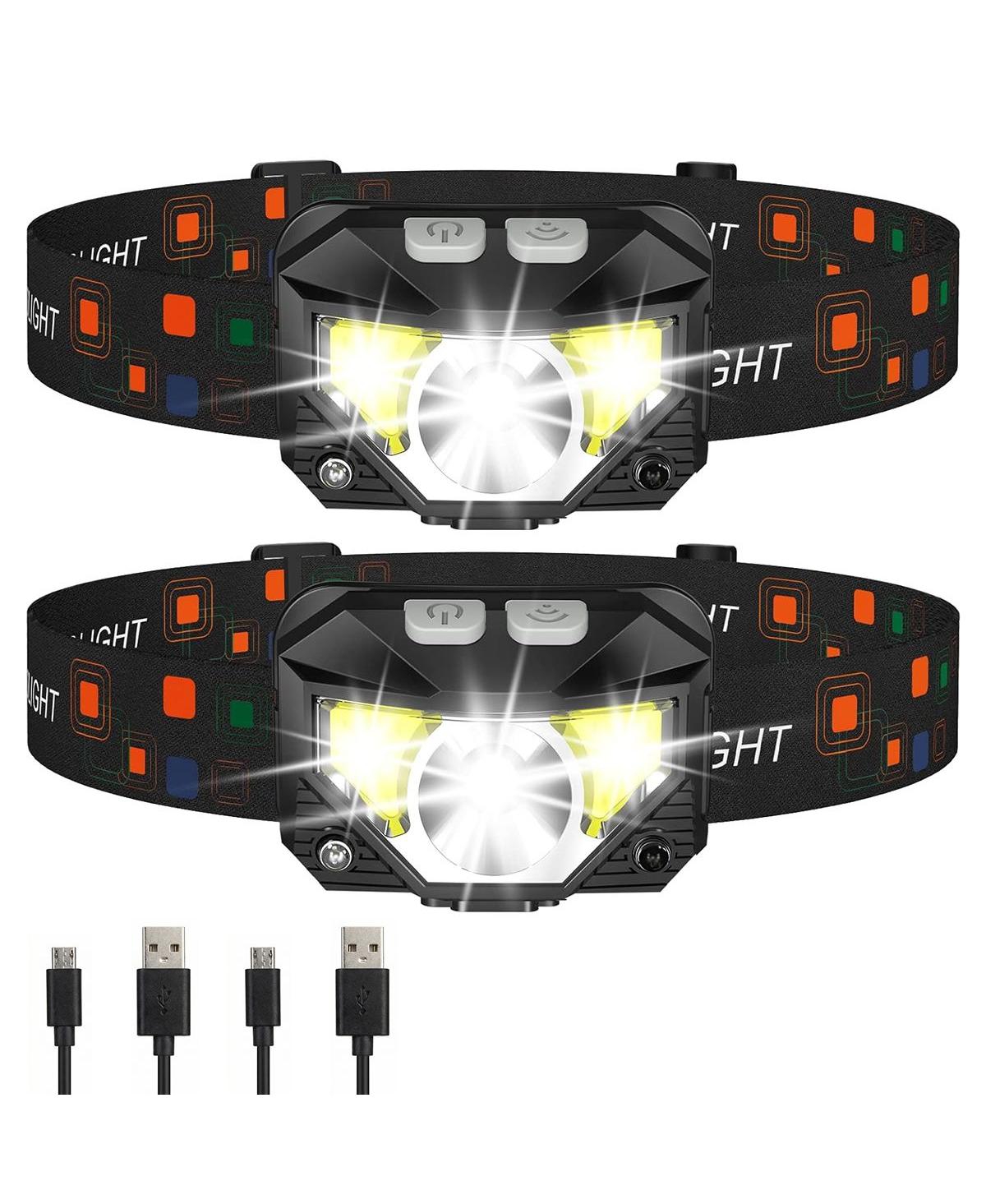 Click here for Cowin 2 Pack Led Headlamp Rechargeable Headlamp Fl... prices