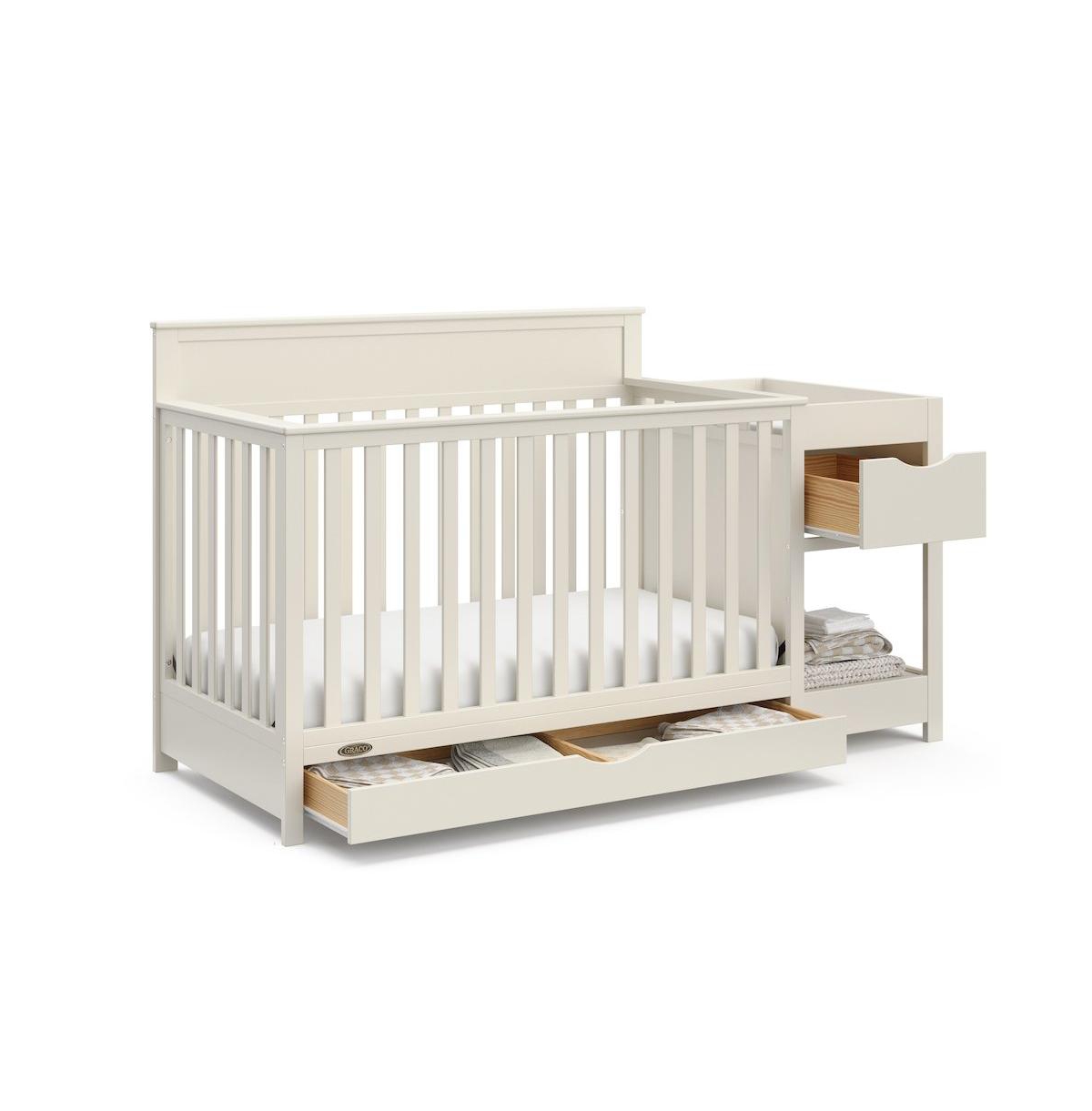 Click here for Graco Shiloh Convertible Crib and Changer - Froste... prices