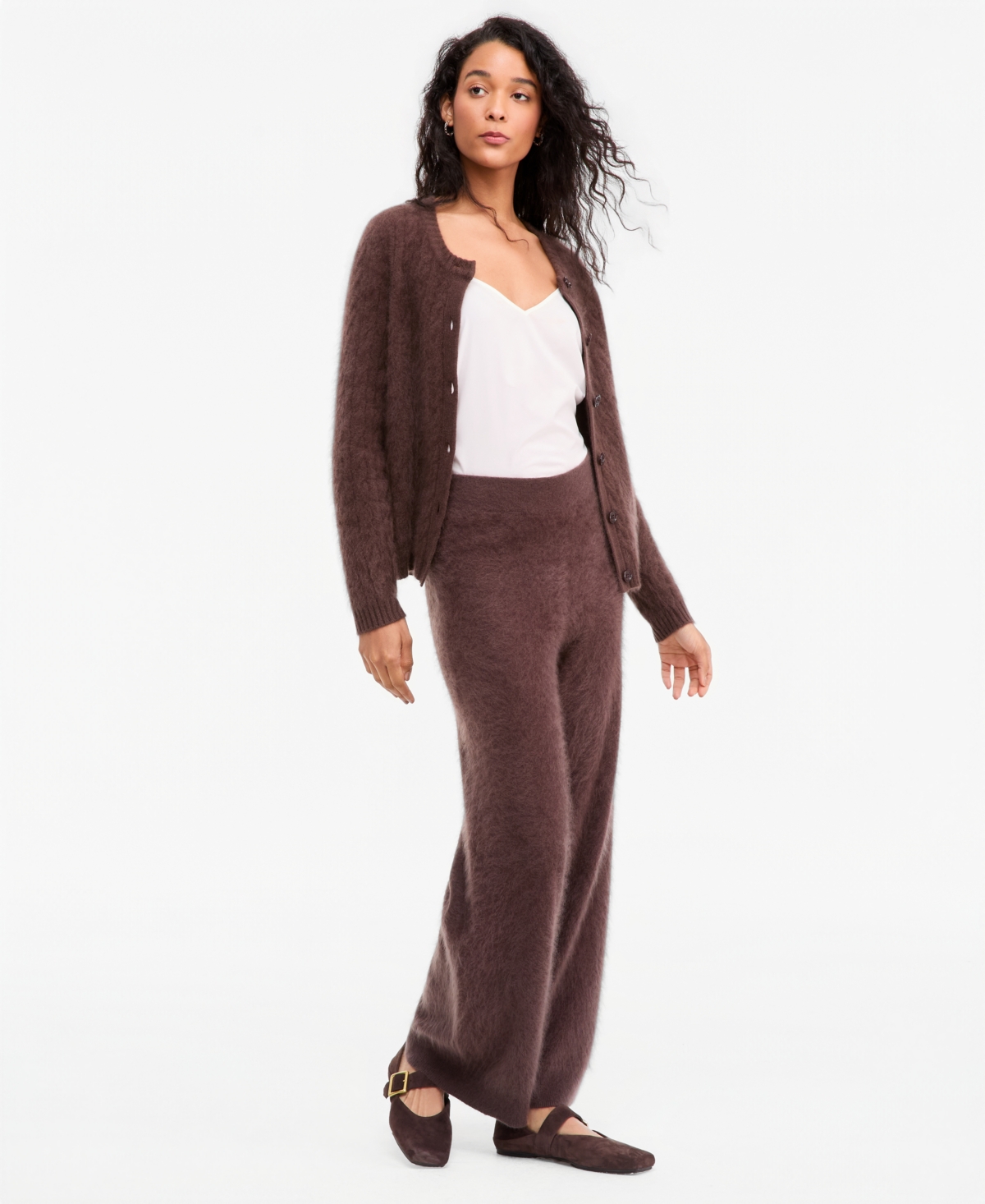 Click here for Charter Club Womens 100 Cashmere Cozy Brushed Wide... prices