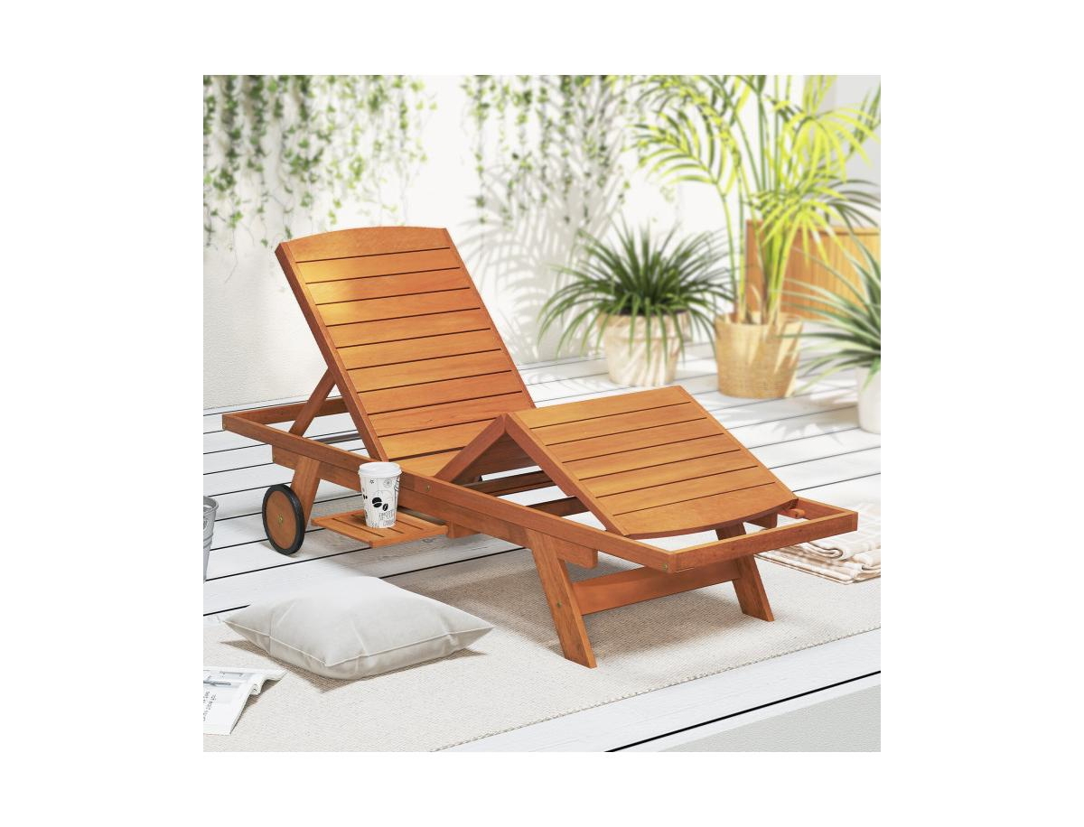 Click here for Boyel Living Outdoor Chaise Lounge Chair with Whee... prices
