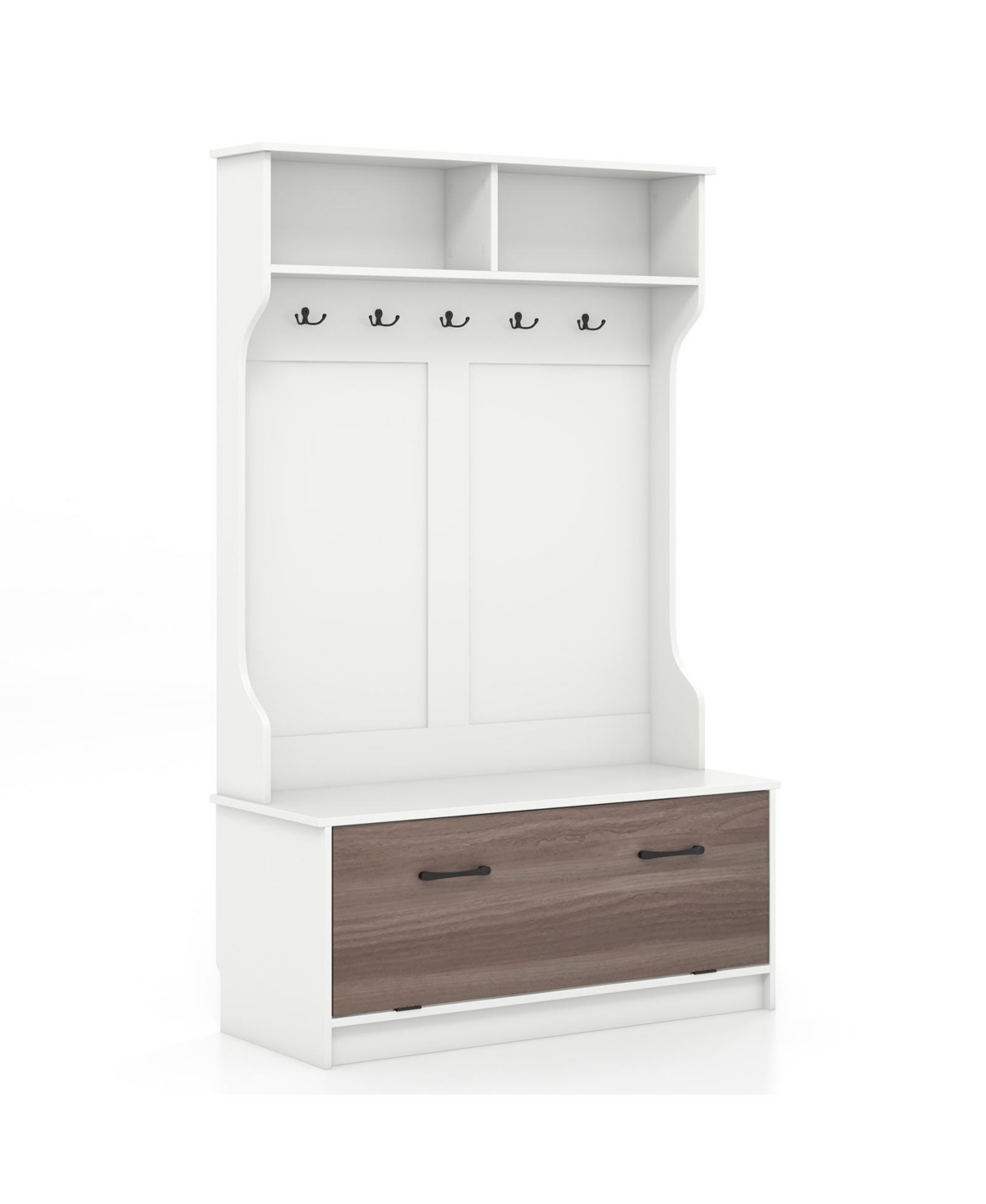 Click here for Gouun Multifunction Entryway Hall Tree with Seat B... prices
