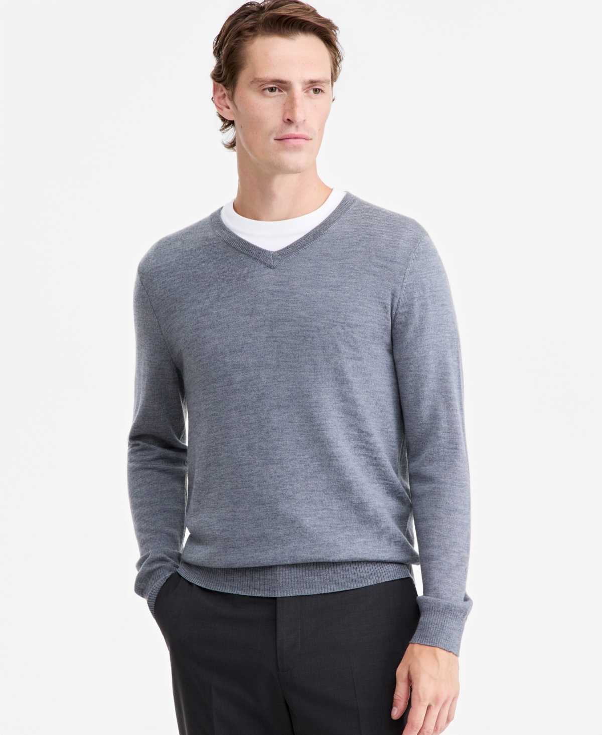 Click here for Alfani Mens Merino Wool V-Neck Sweater  Macys Excl... prices