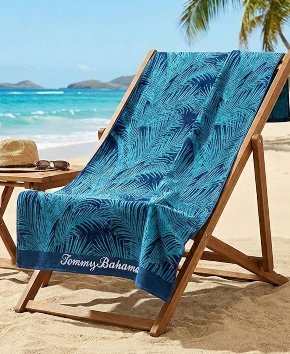Click here for Tommy Bahama Palmette Yarn Dyed Beach Towel  36 x... prices