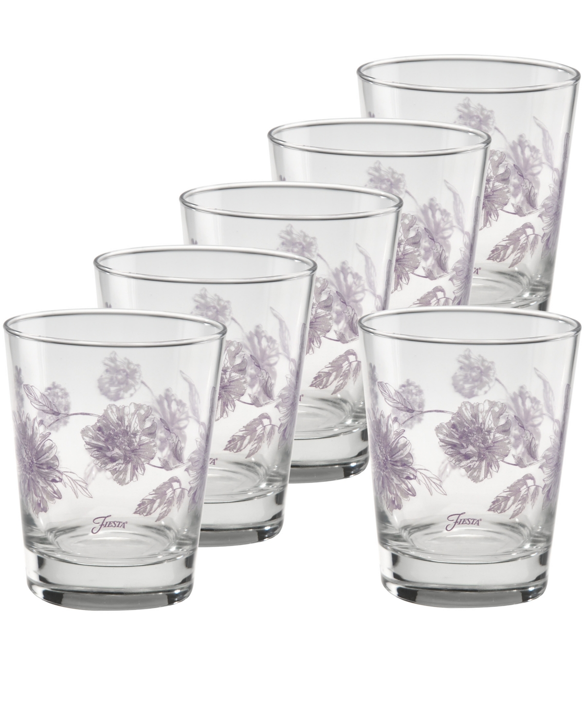 Click here for Fiesta Lavender Botanical Floral Double Old Fashio... prices