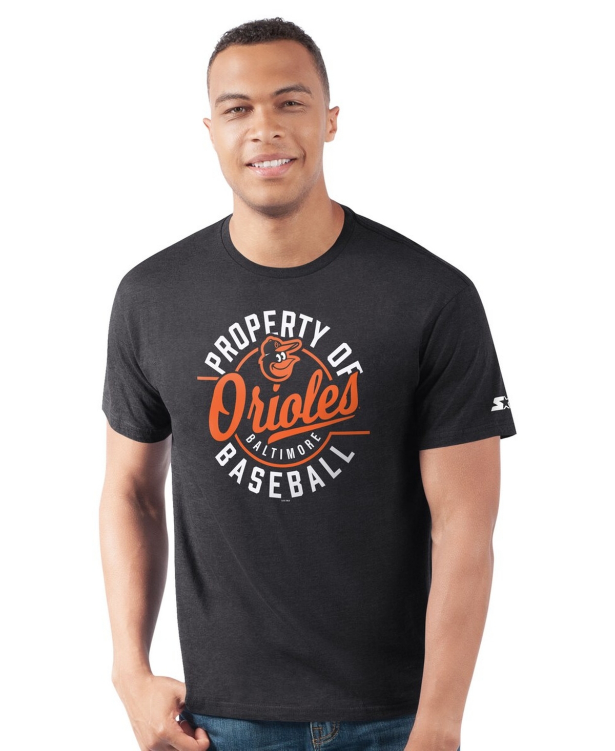 Click here for Starter Mens Black Baltimore Orioles Prime Time Pr... prices