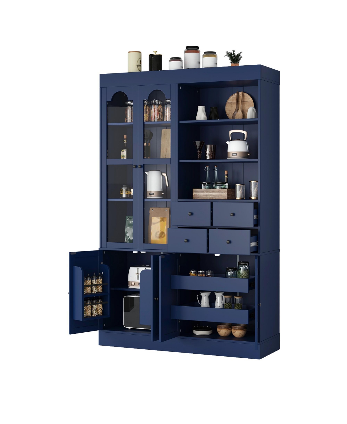 Click here for Boyel Living Freestanding Buffet with Hutch  Tall... prices