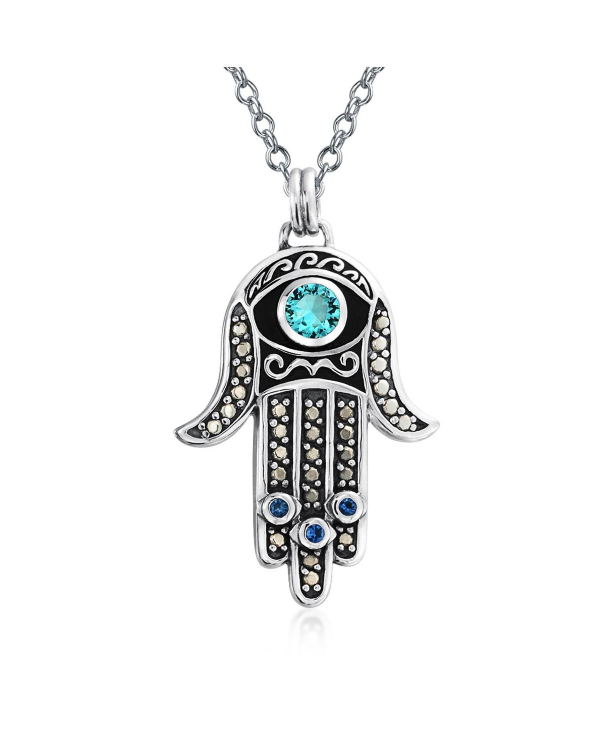 Click here for Bling Jewelry Spiritual Talisman Evil Hamsa Hand P... prices