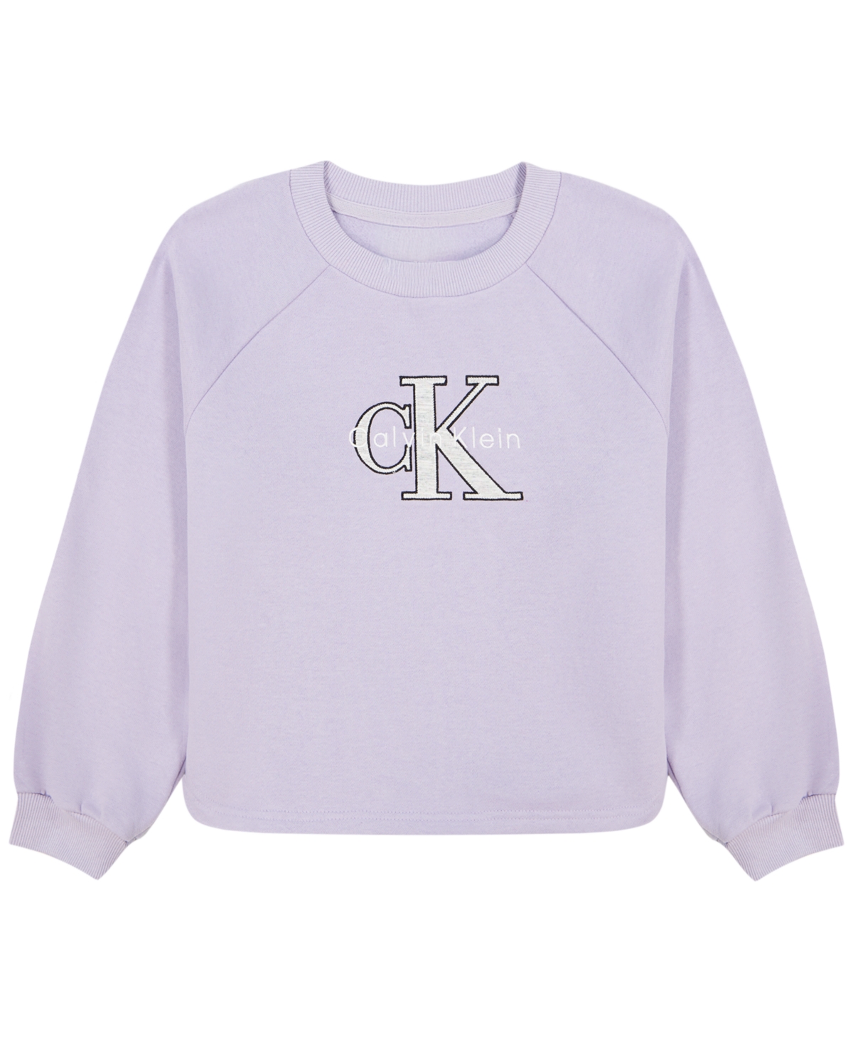 Click here for Calvin Klein Girls 7-16 Monogram Sweatshirt - Orch... prices