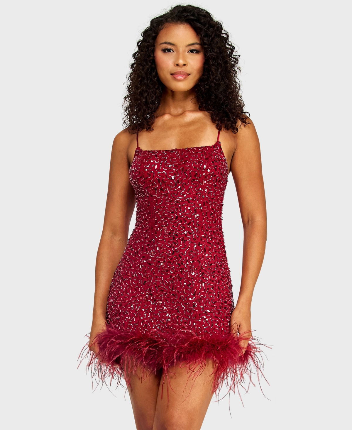 Click here for Alex & Sophia Juniors Square Neck Bead & Imitation... prices