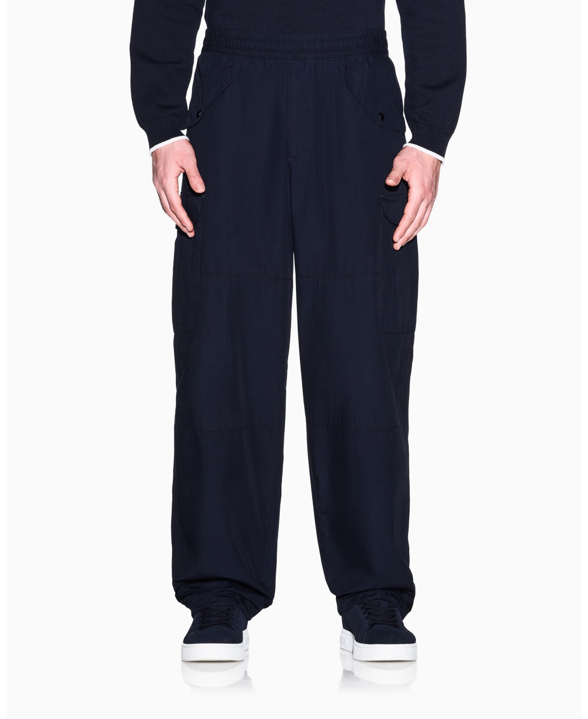 Click here for A|X Armani Exchange Mens Poplin Cargo Pants - Deep... prices